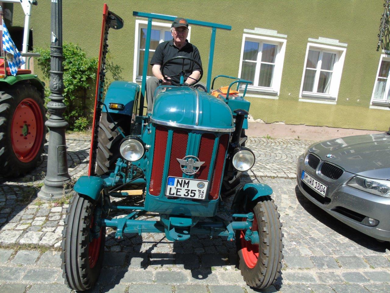 Berching verwandelte sich das Mekka der Oldtimerfreunde