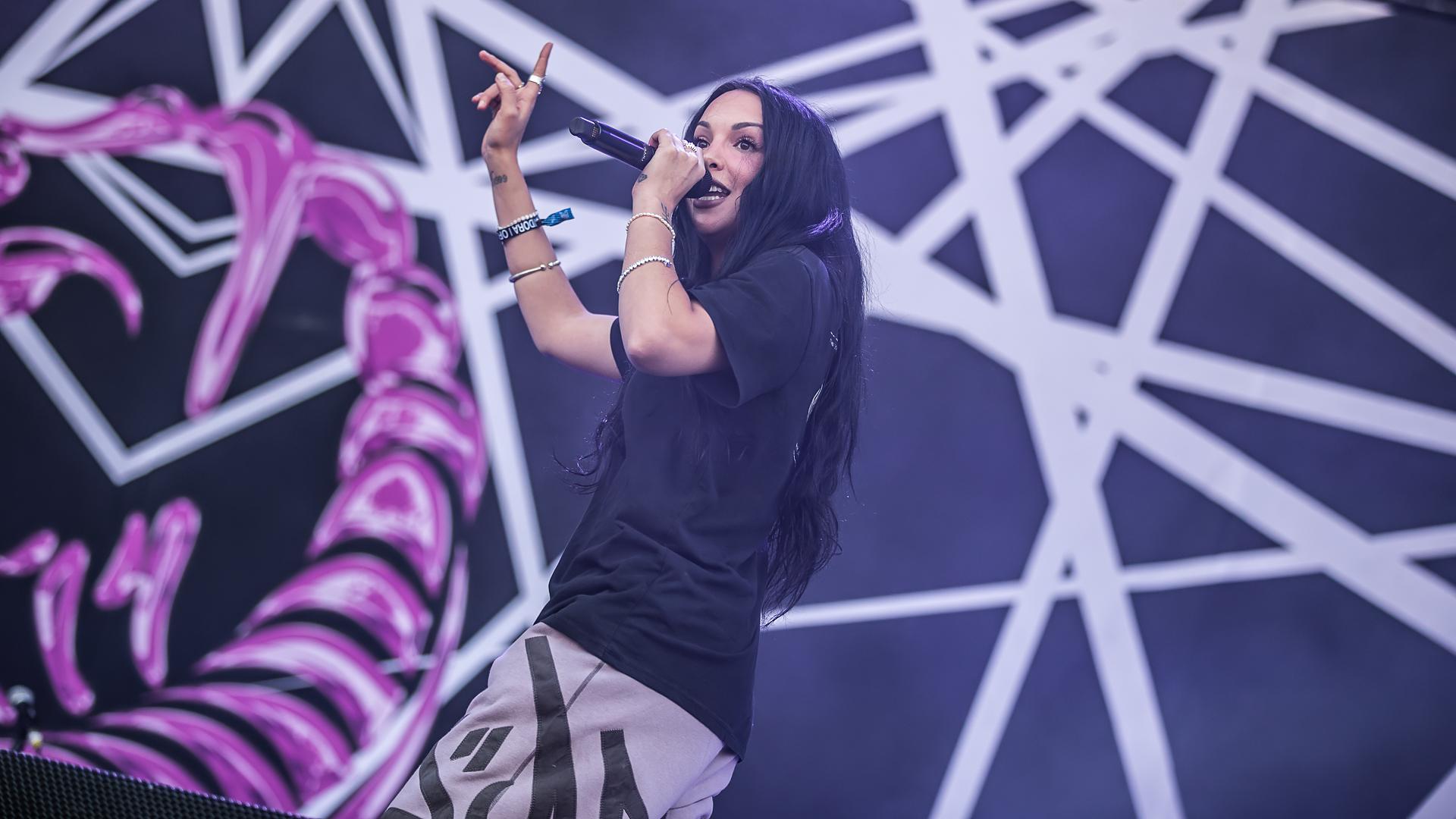 Berliner Rapperin Juju bei Rock im Park