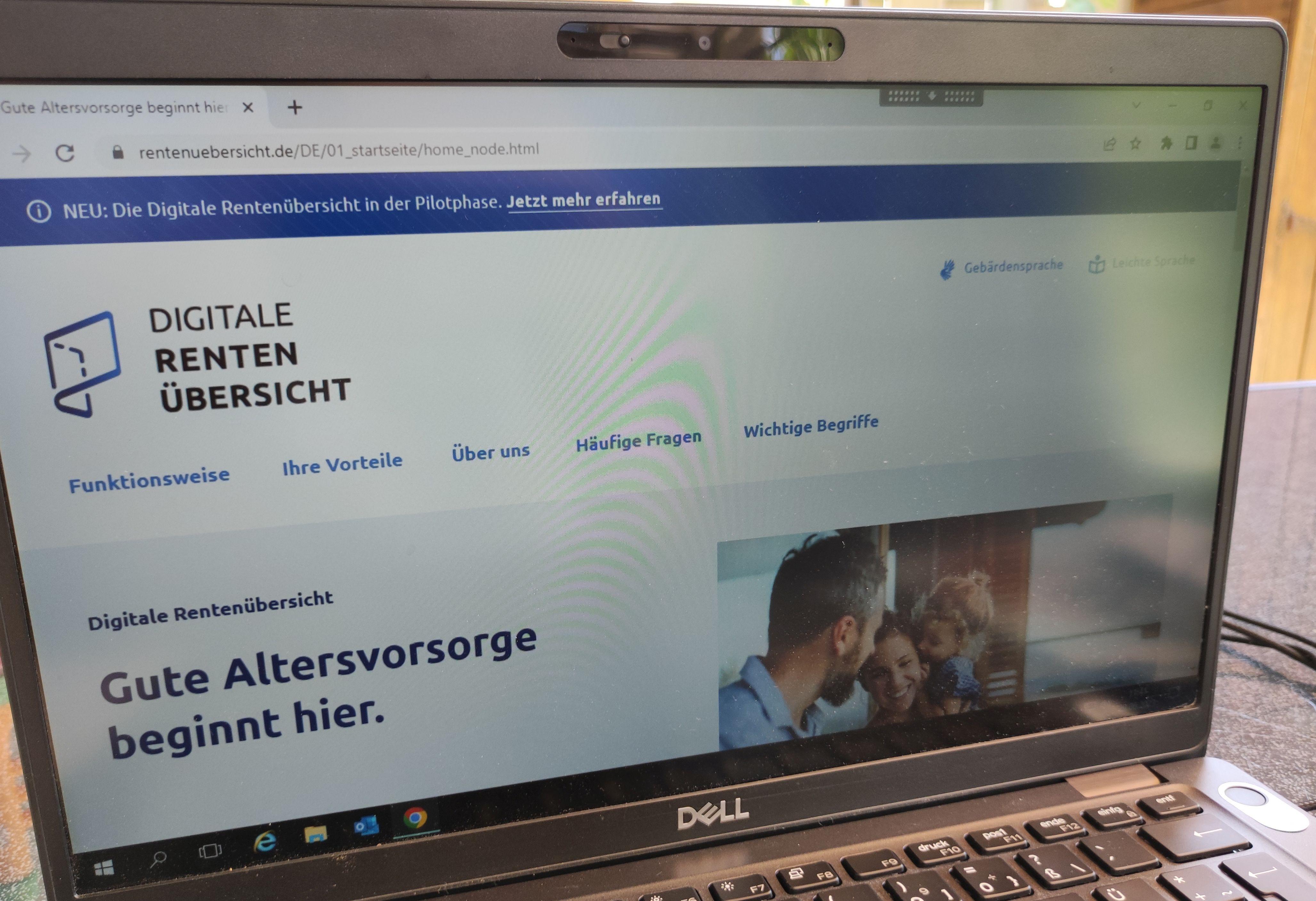 Wie viel Geld habe ich im Alter? Die Digitale Rentenübersicht gibt Auskunft