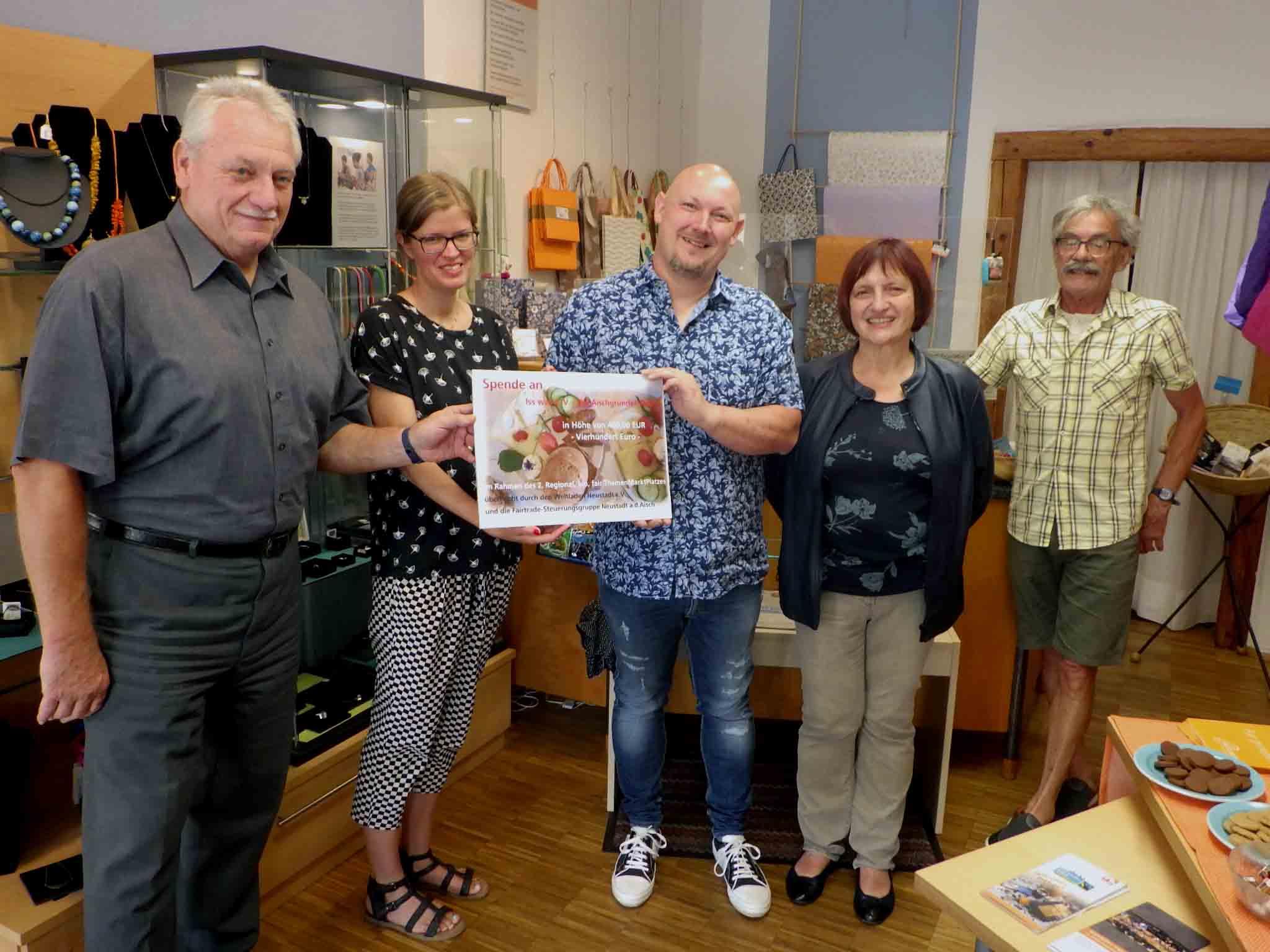 Aischgründer Tafel "Iss was“ erfährt in Umzugsphase wertvolle Hilfe