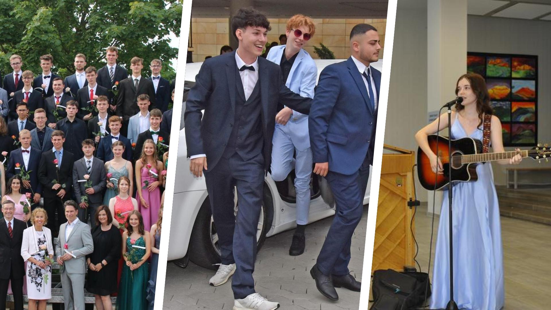 Eine Limousine, glamouröse Outfits und beste Stimmung: Alle Bilder der ...