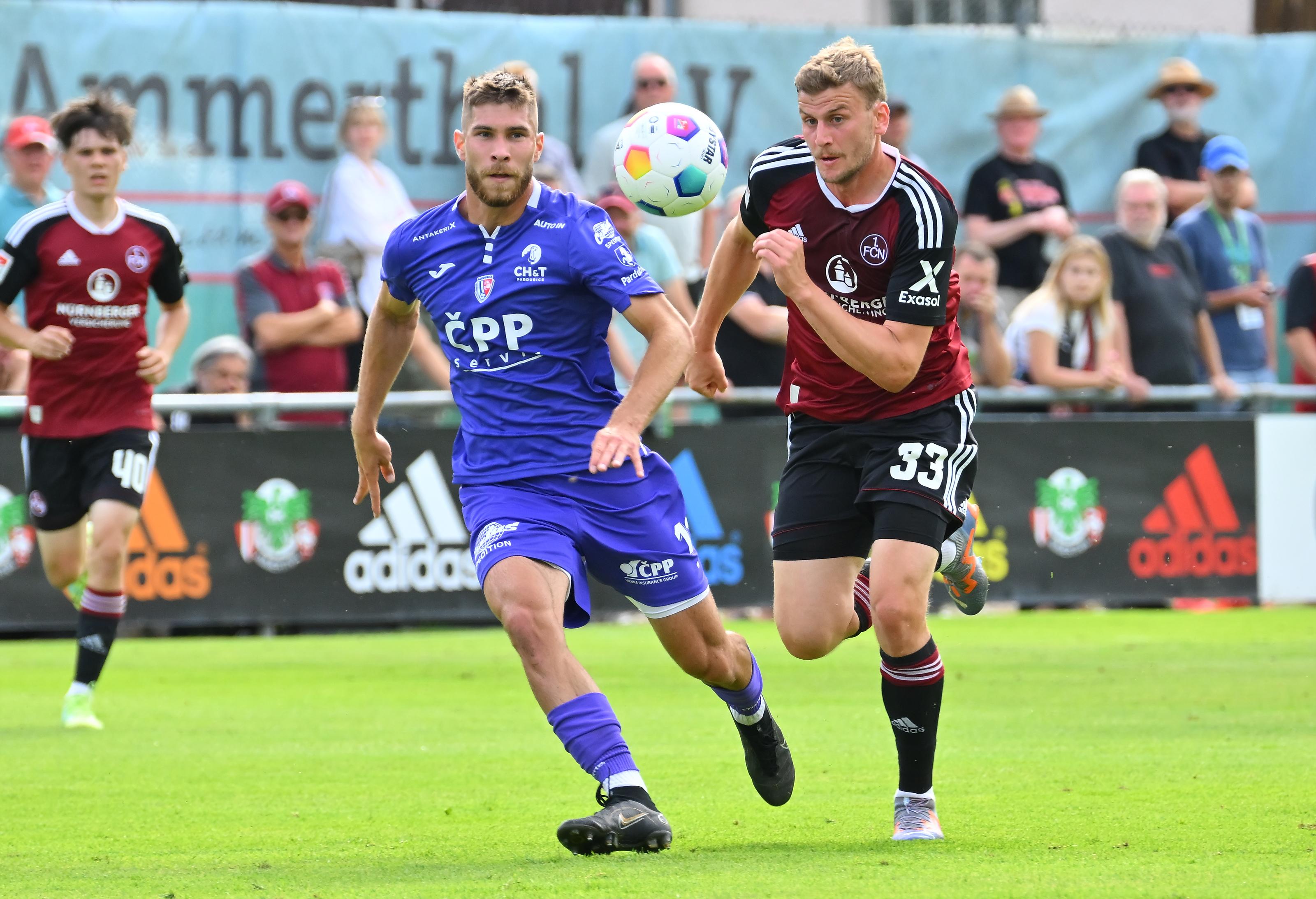1. FC Nürnberg gewinnt Testspiel gegen FK Pardubice mit 1:0