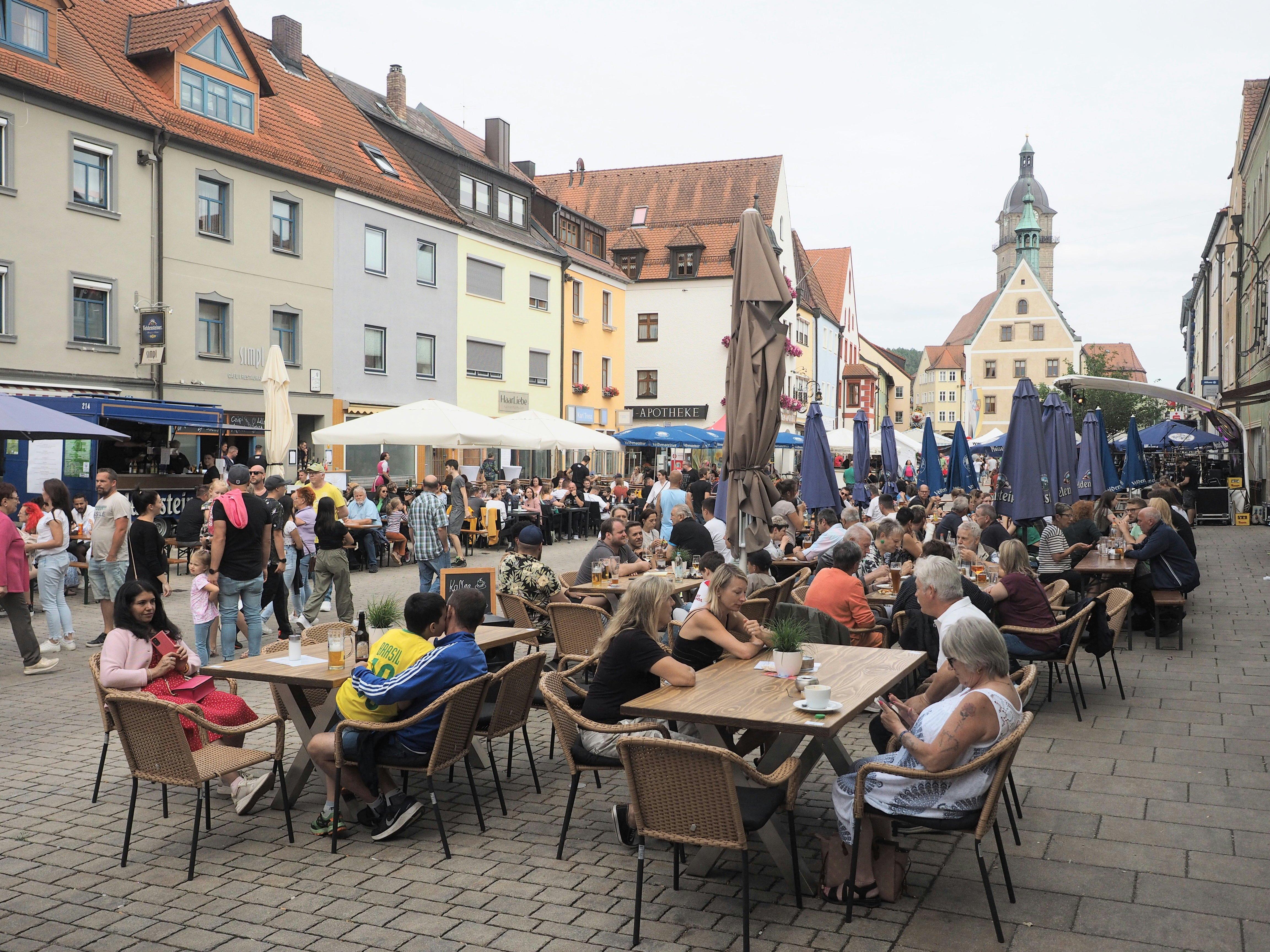 Stadt Auerbach hat am Wochenende zwei Tage lang Bürgerfest gefeiert