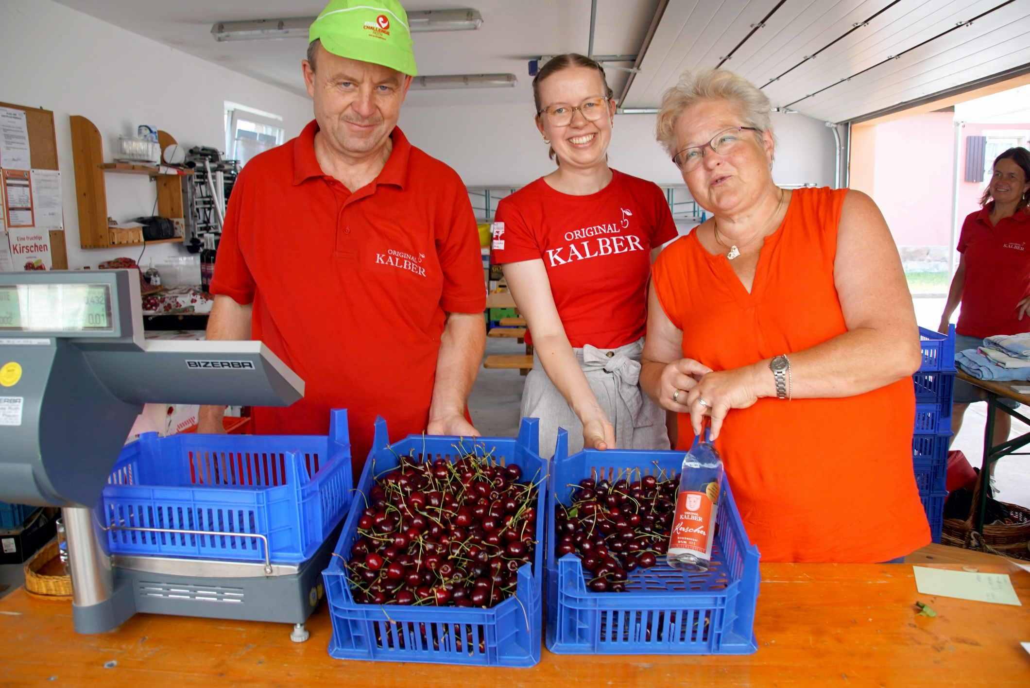 Run auf die süßen Früchte: Die Besucher strömten zum KirschHofFest nach ...