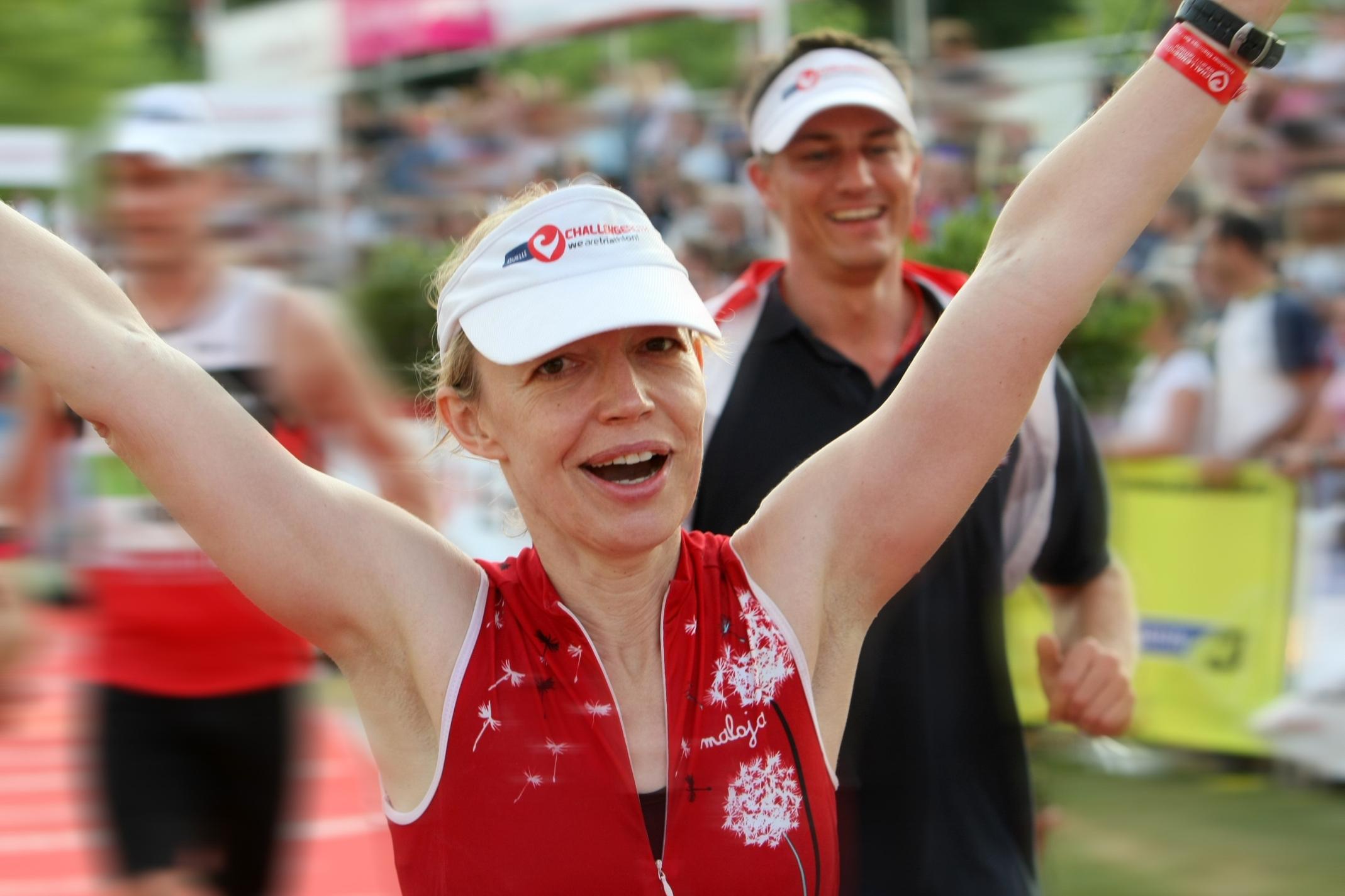 Riefler-Karpa: Mutter, Unternehmerin, Triathletin