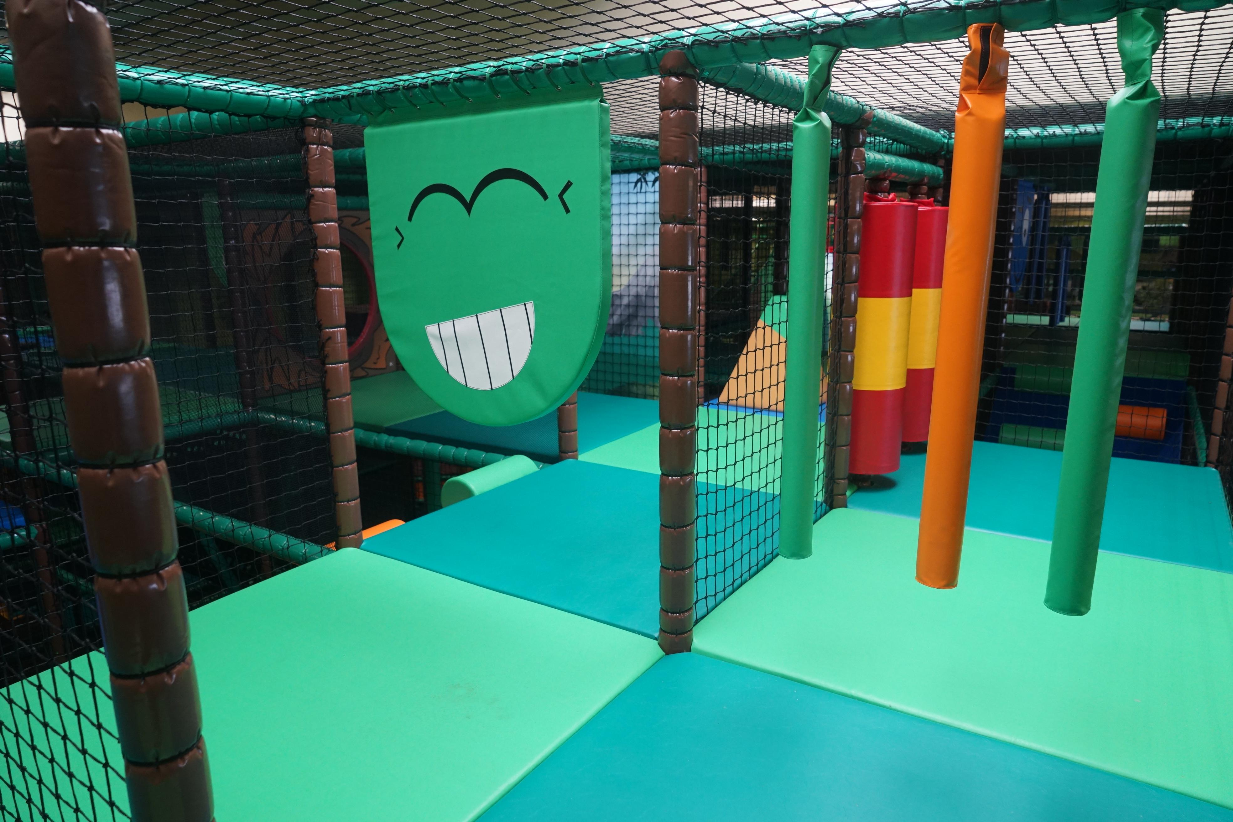 "Monkey Town": So sieht es in Fürths neuem Indoor-Spielplatz aus