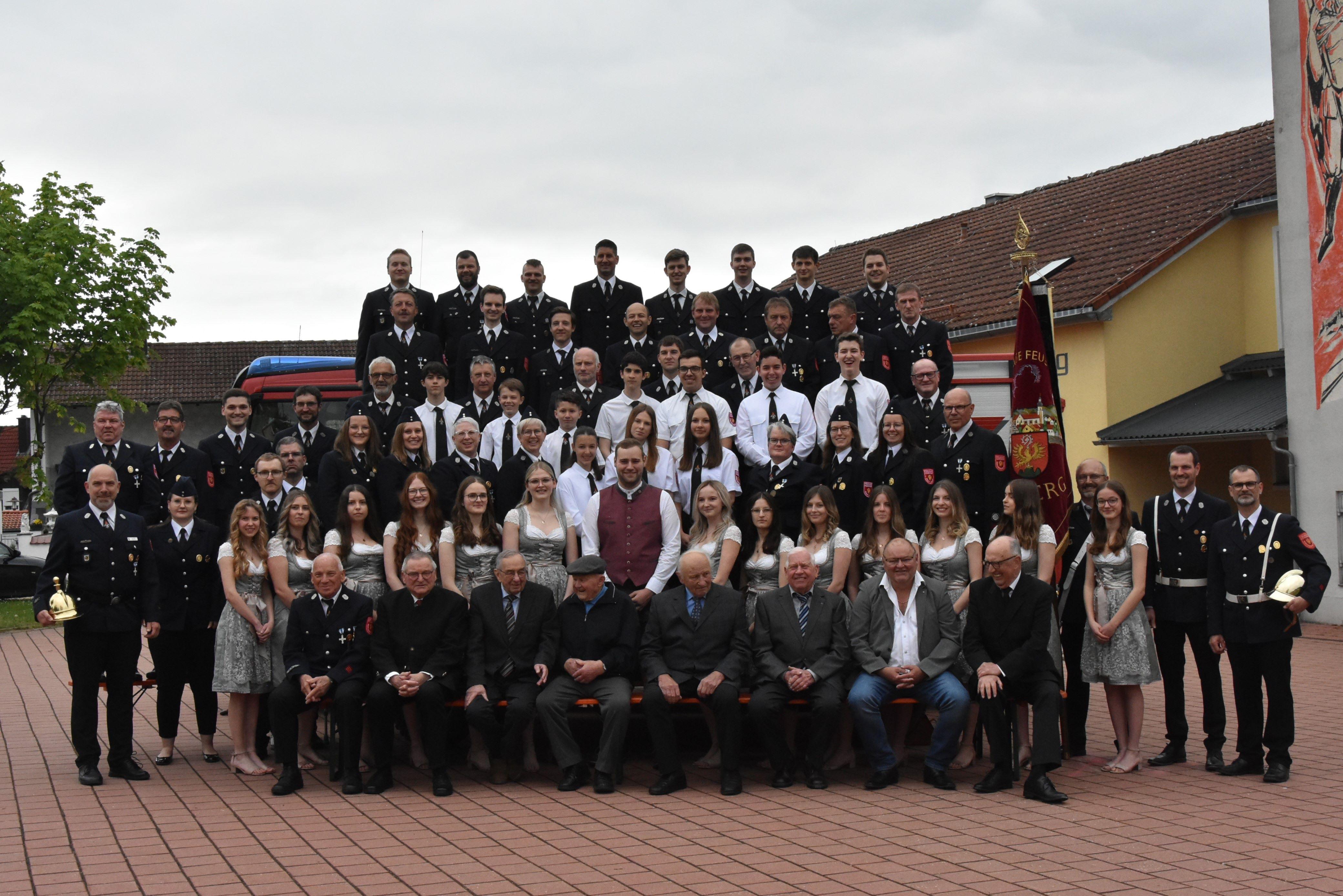 150 Jahre Freiwillige Feuerwehr Arberg: Das ist alles zum Jubiläum geboten