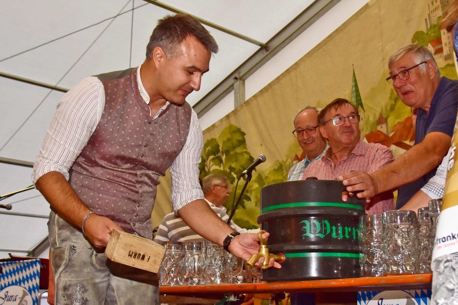 Endlich wieder Volksfest in Pappenheim