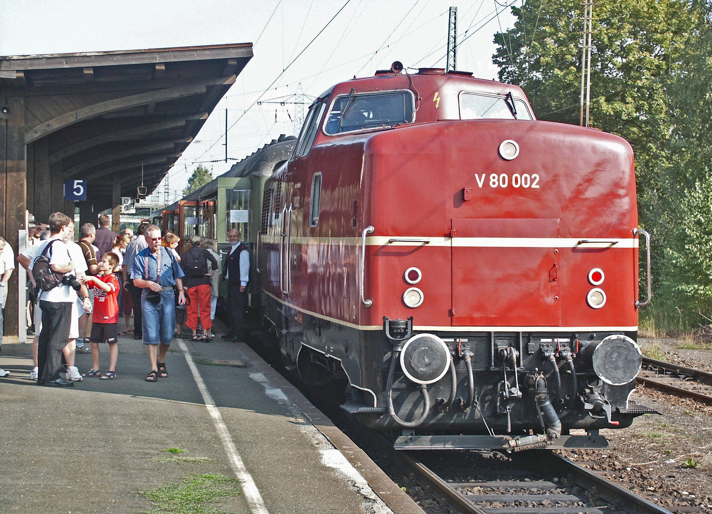 Hemhofen: Sonderfahrt zum Abschied von der Nebenbahn