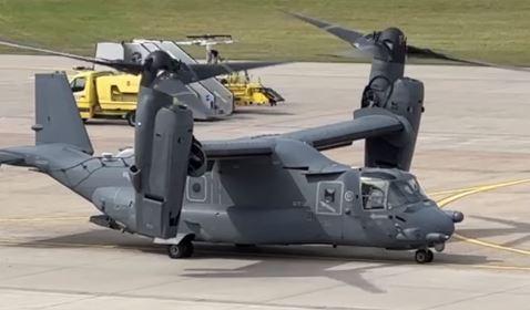Spektakel am Nürnberger Airport: "Osprey" landet erstmals - das macht ...