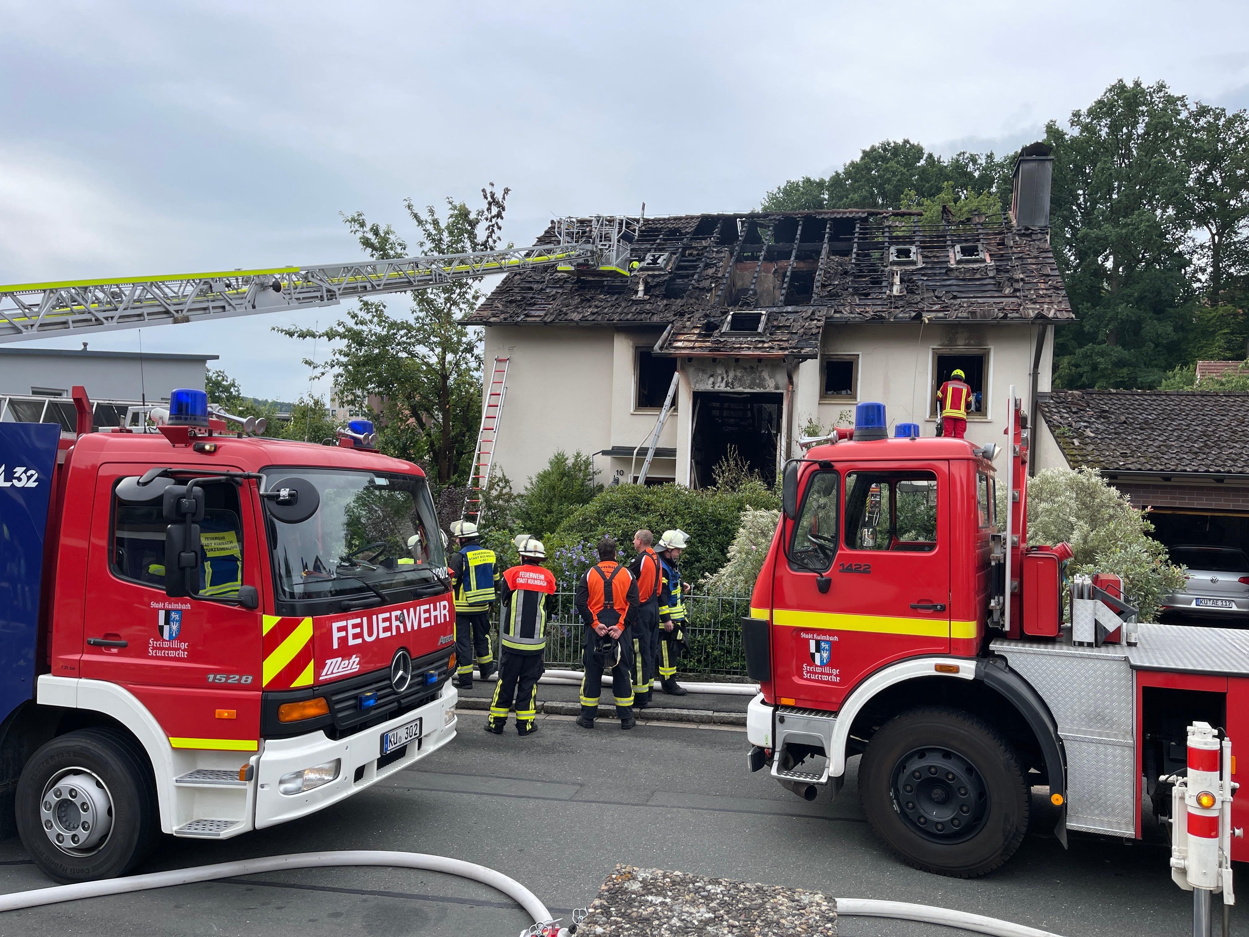 Wohnhausbrand mit zwei Toten in Kulmbach: Kein Fremdverschulden