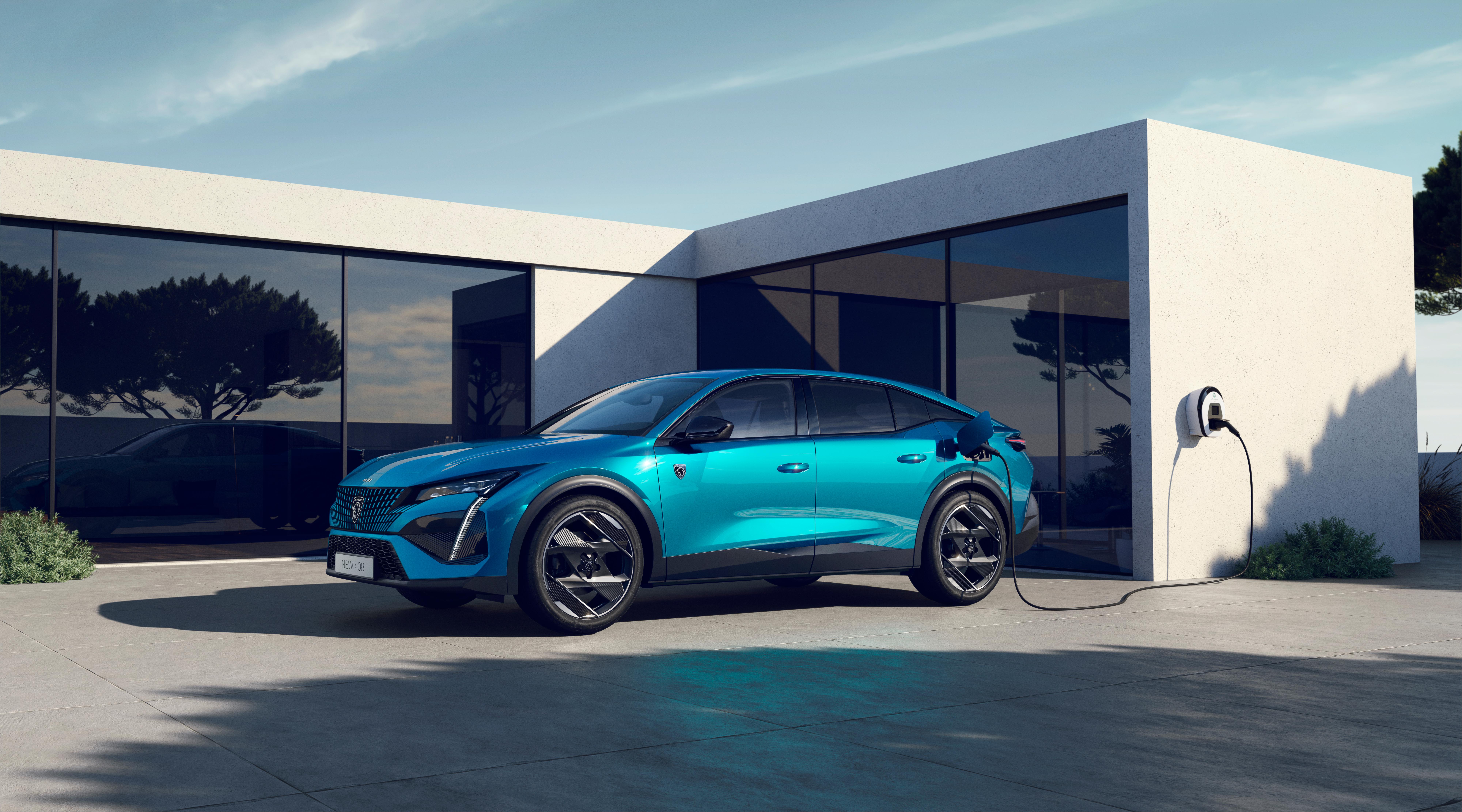 Peugeot 408 Plug-in-Hybrid 225 e-EAT8 Test Bilderstrecke
