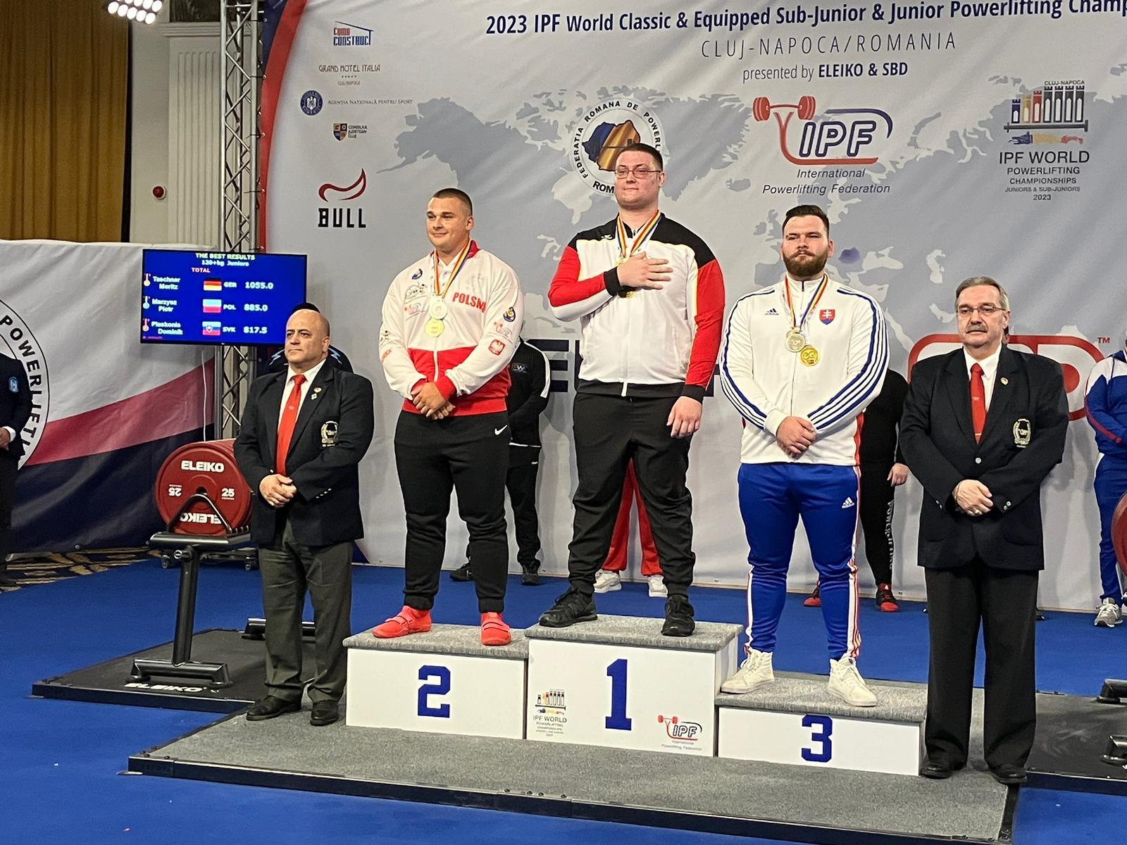 Moritz Taschner aus Pruppach ist Schwergewichts-Weltmeister der Junioren