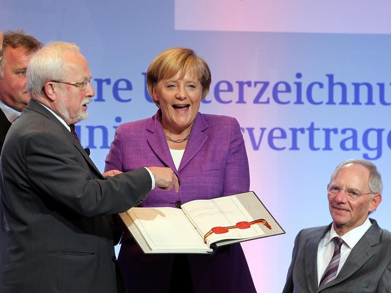 Merkel: Weltweite Verantwortung für Freiheit