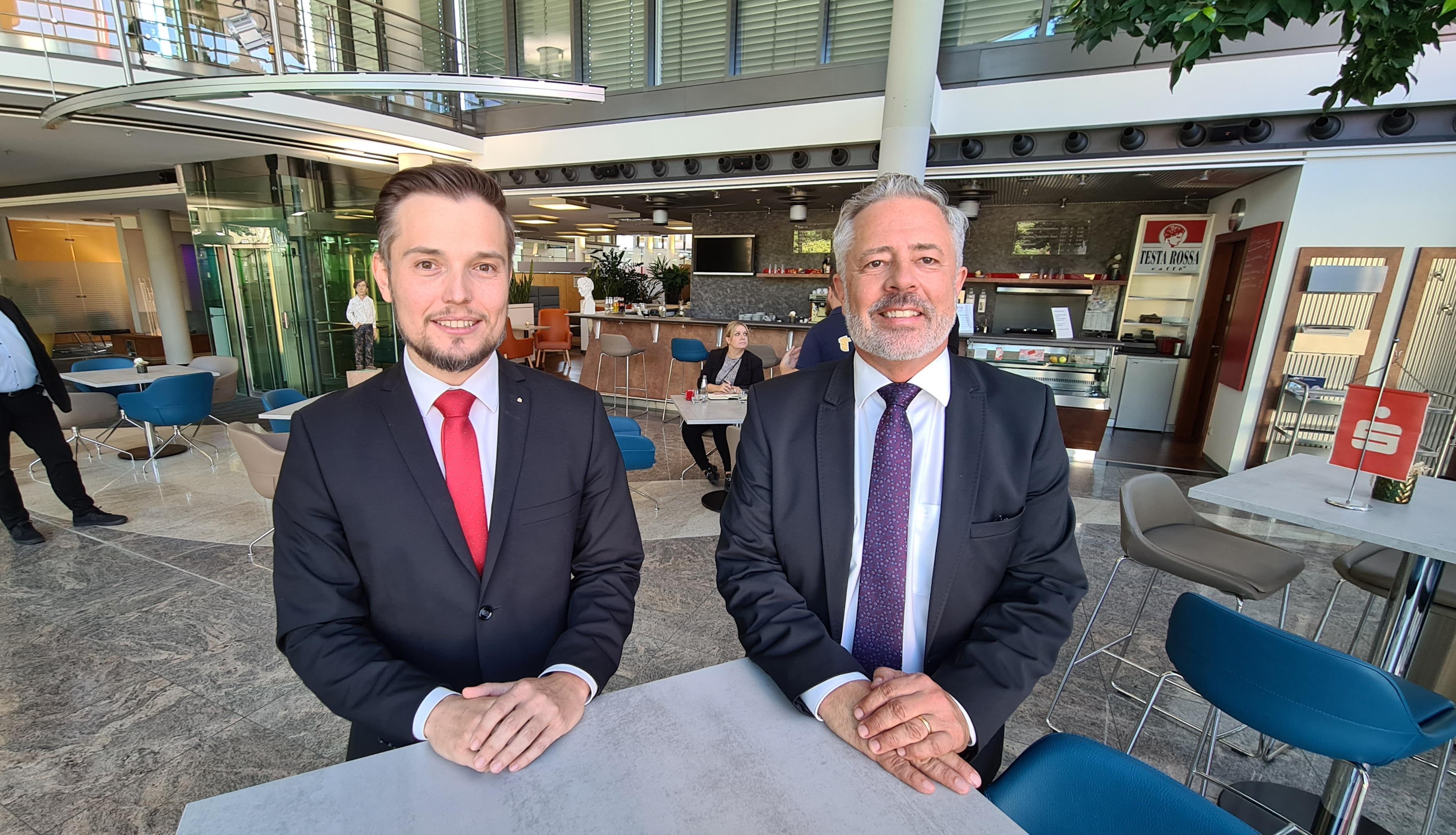 Das ist das neue Führungsduo der Sparkasse Forchheim – und das müssen ...