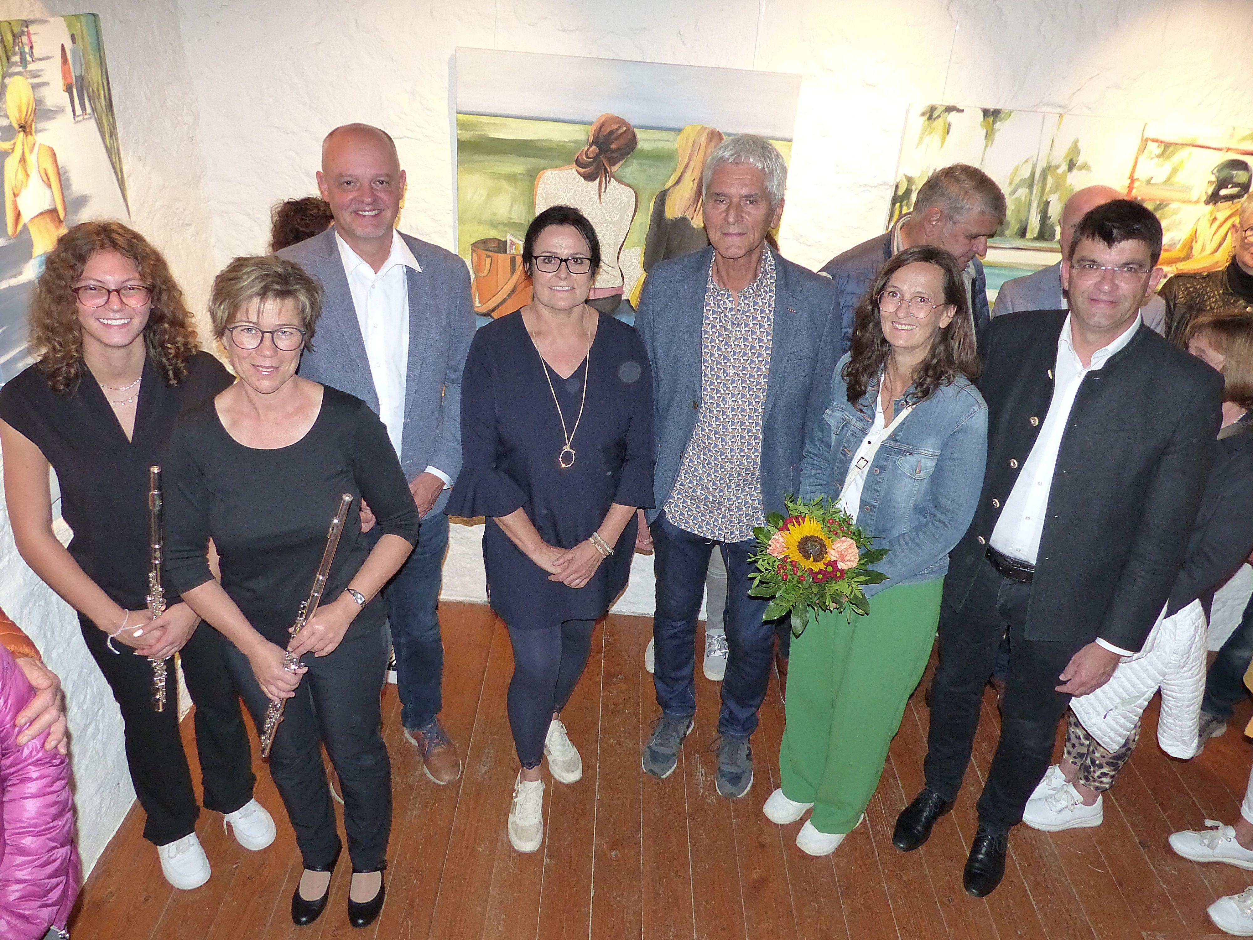 Vernissage: Karin Allar und Oskar Reithmeier stellen in Freystadt aus