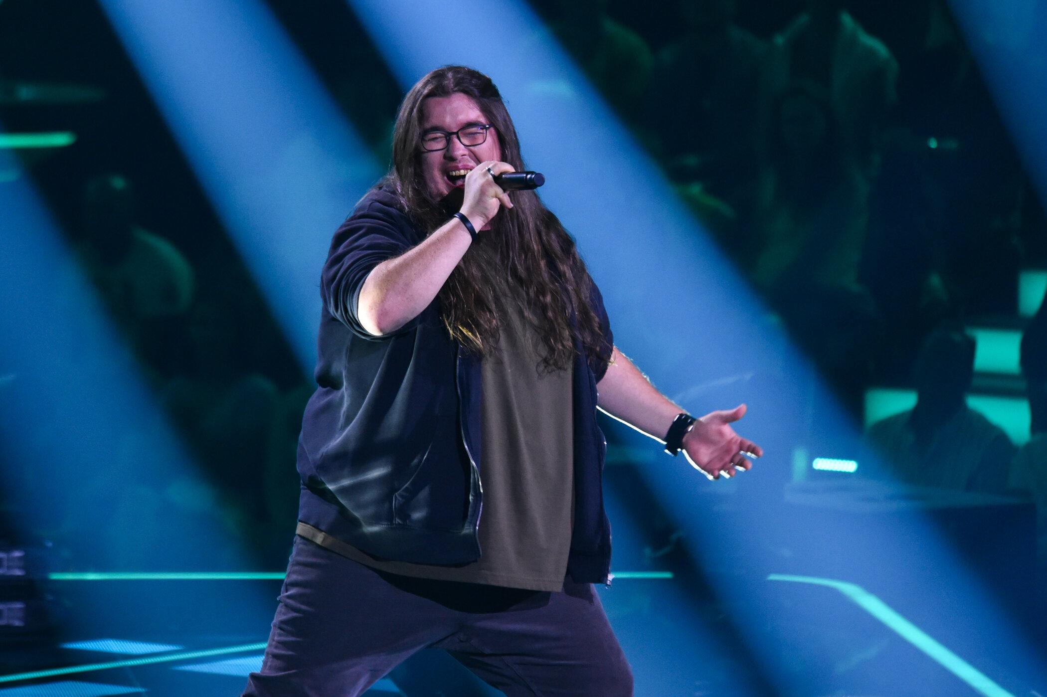 Franke Egon Herrnleben bei Voice of Germany ist in den Team Fights