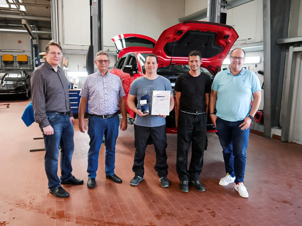Marjahn Dahl fühlt sich wohl bei Automobile Fischer