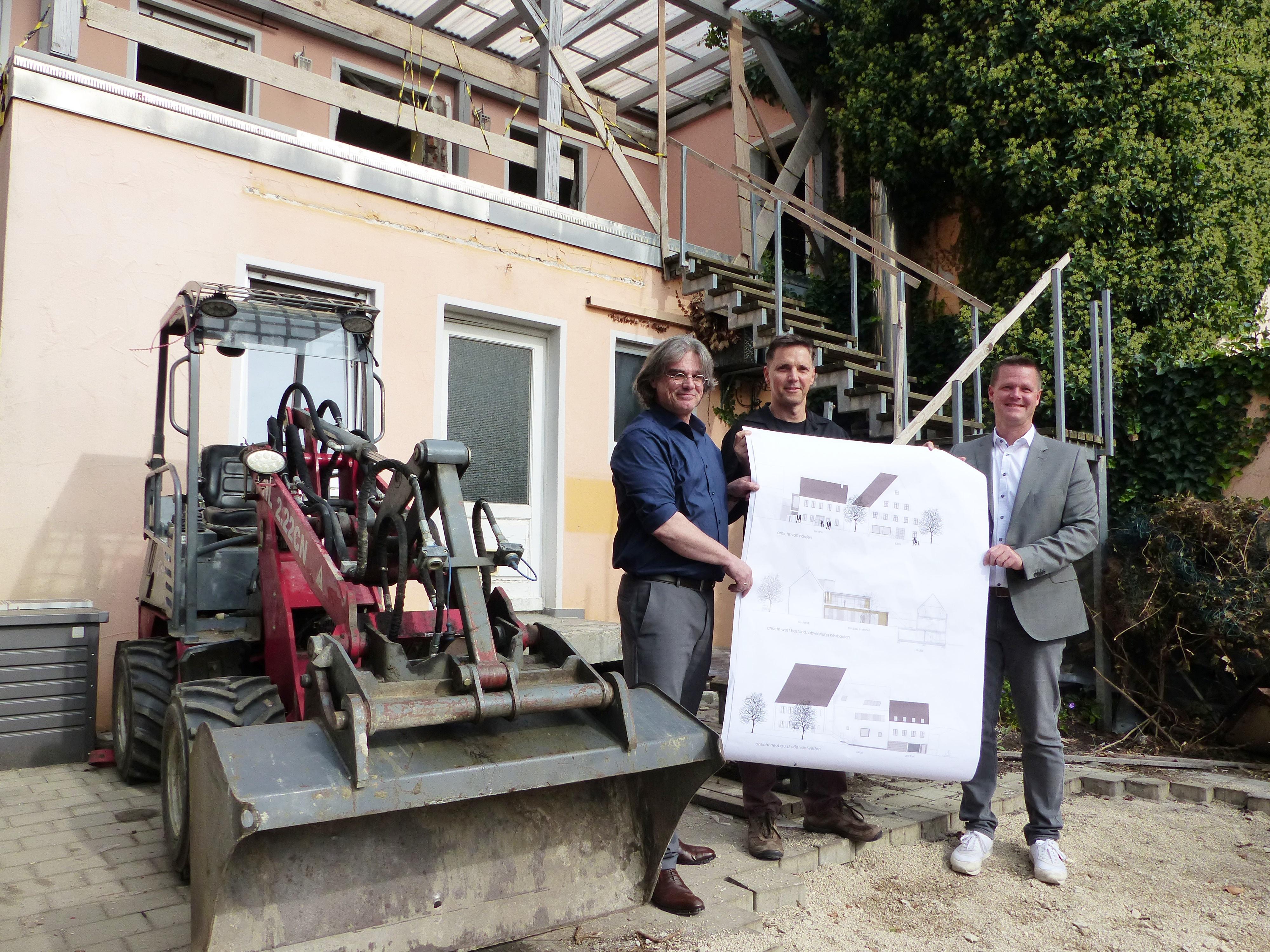 In Berngau hat das Sanierungs- und Neubauvorhaben am Sendner-Anwesen ...