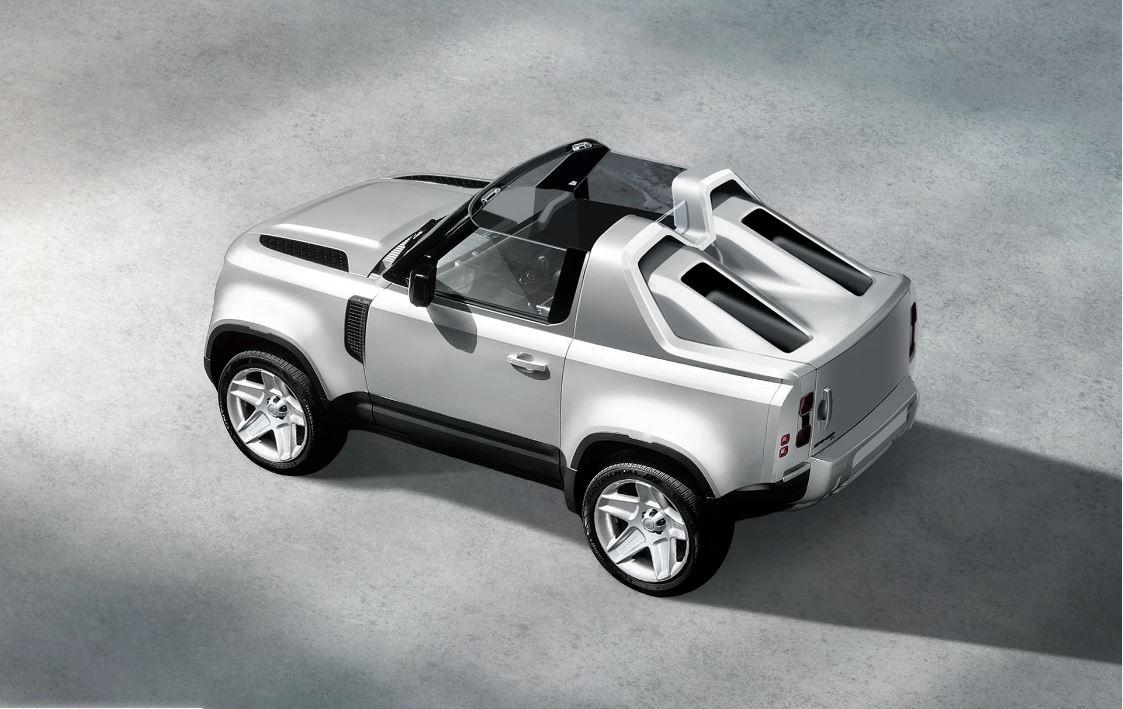So macht ein britischer Karosseriebauer den Land Rover Defender zum Spyder