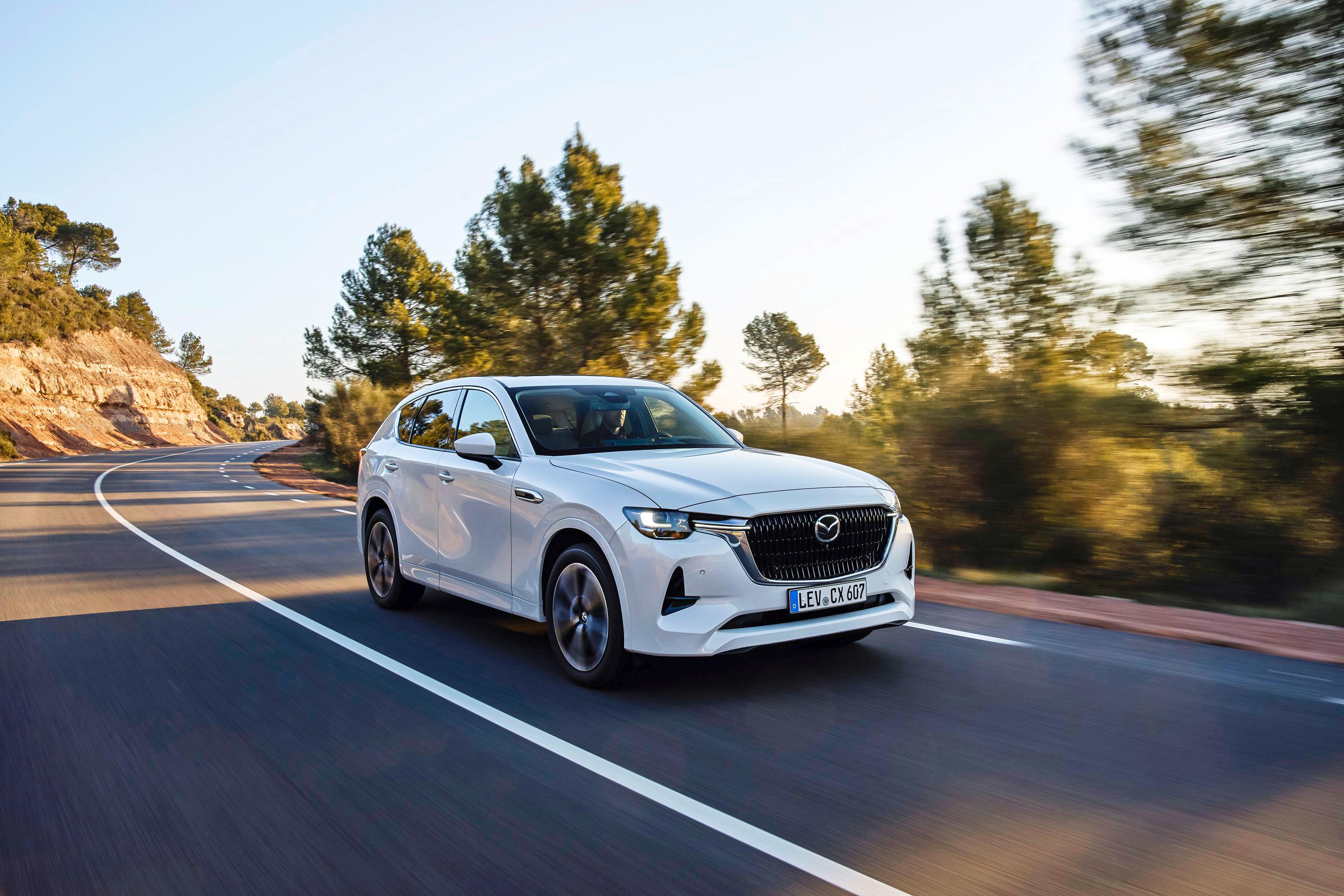 Mazda CX-60e Skyactiv D: Das SUV mit Sechszylinder-Diesel im Test