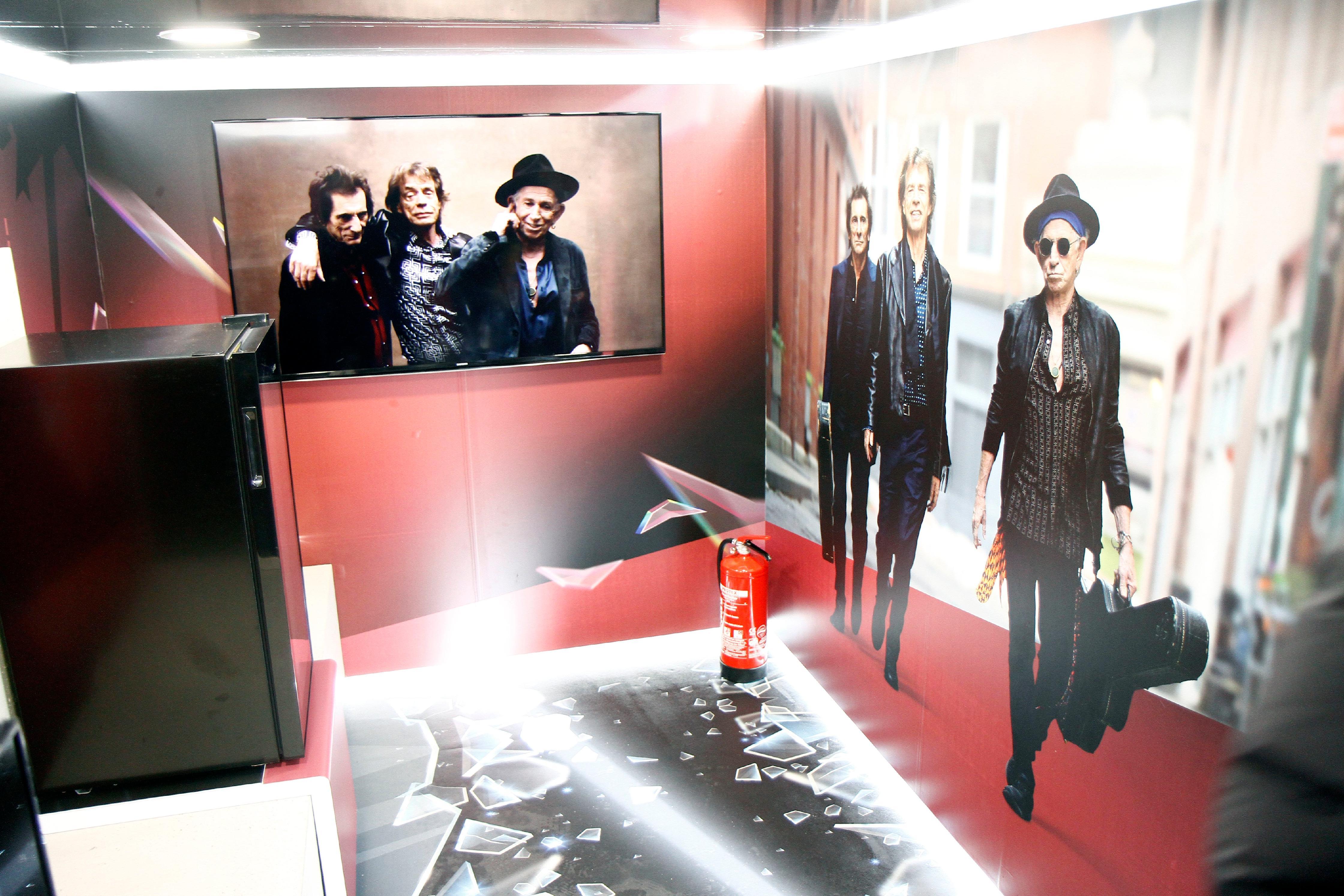 Der Rolling-Stones-Bus machte Station in Nürnberg