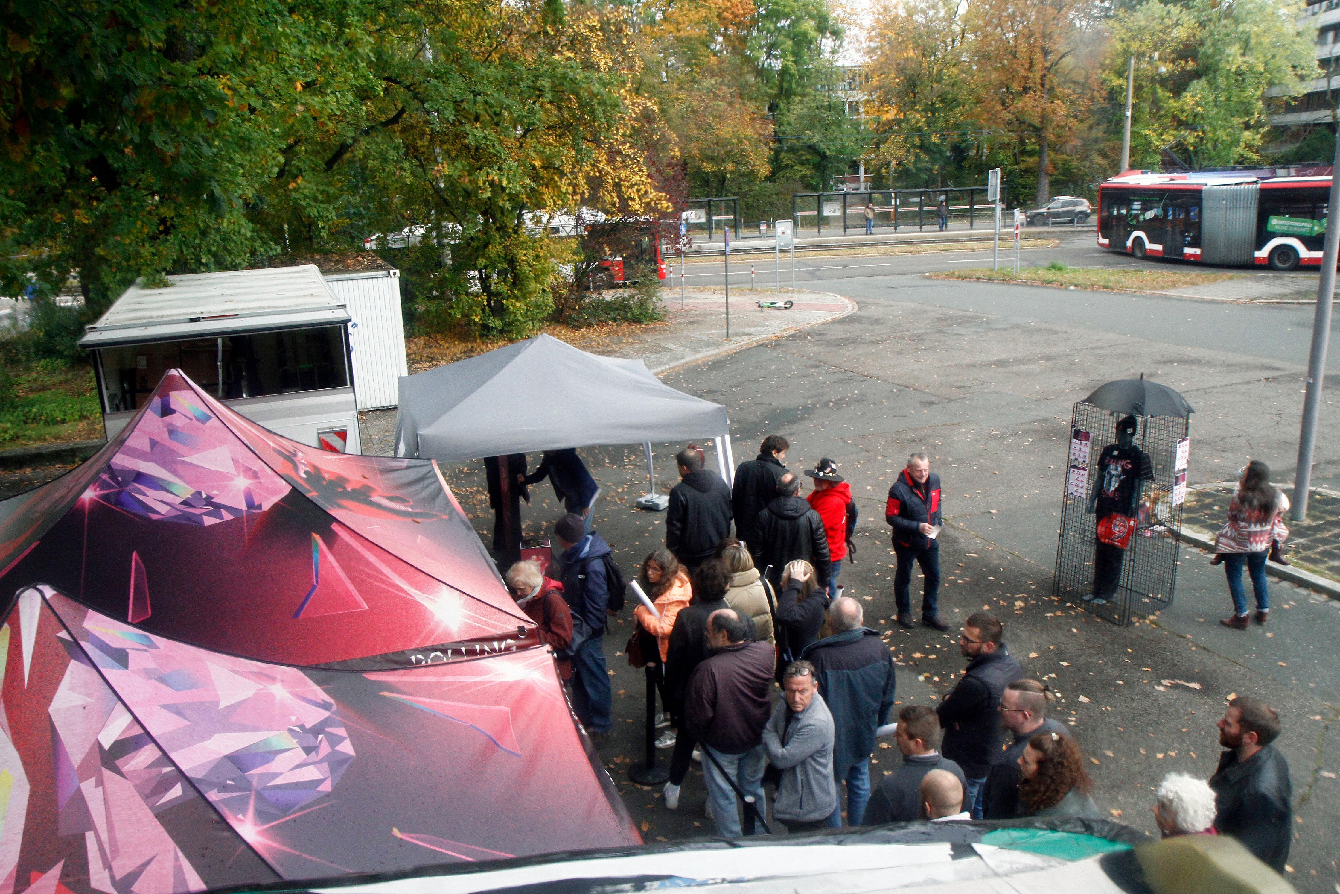 Der Rolling-Stones-Bus machte Station in Nürnberg