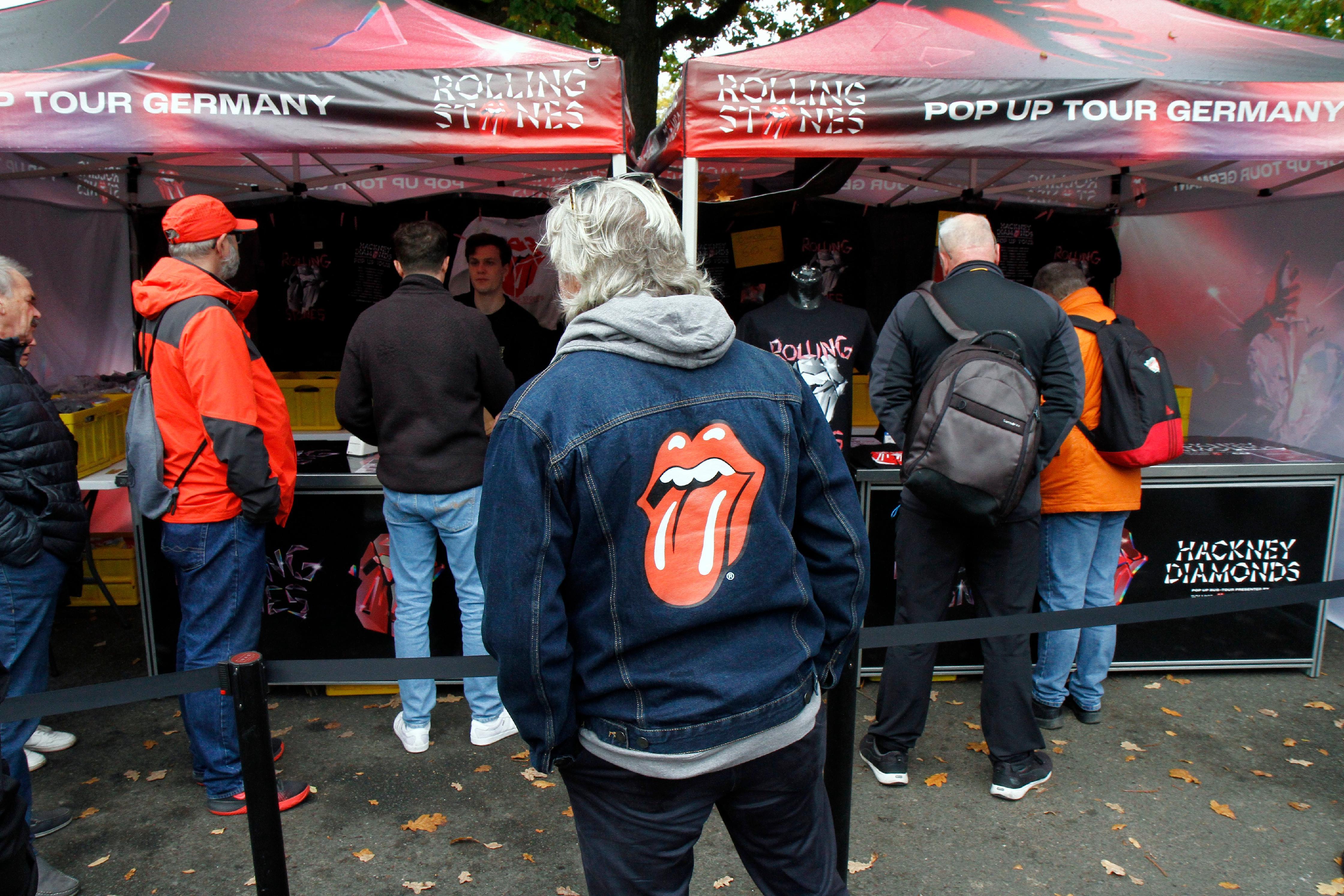 Der Rolling-Stones-Bus machte Station in Nürnberg