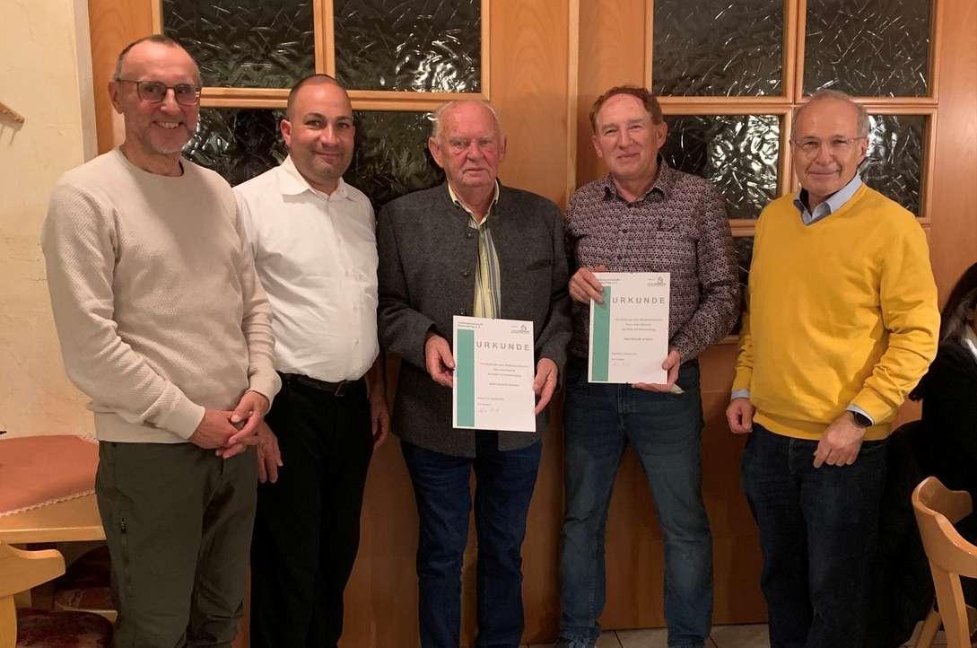 Die Siedlergemeinschaft Neuhaus/Pegnitz ehrt langjährige Mitglieder
