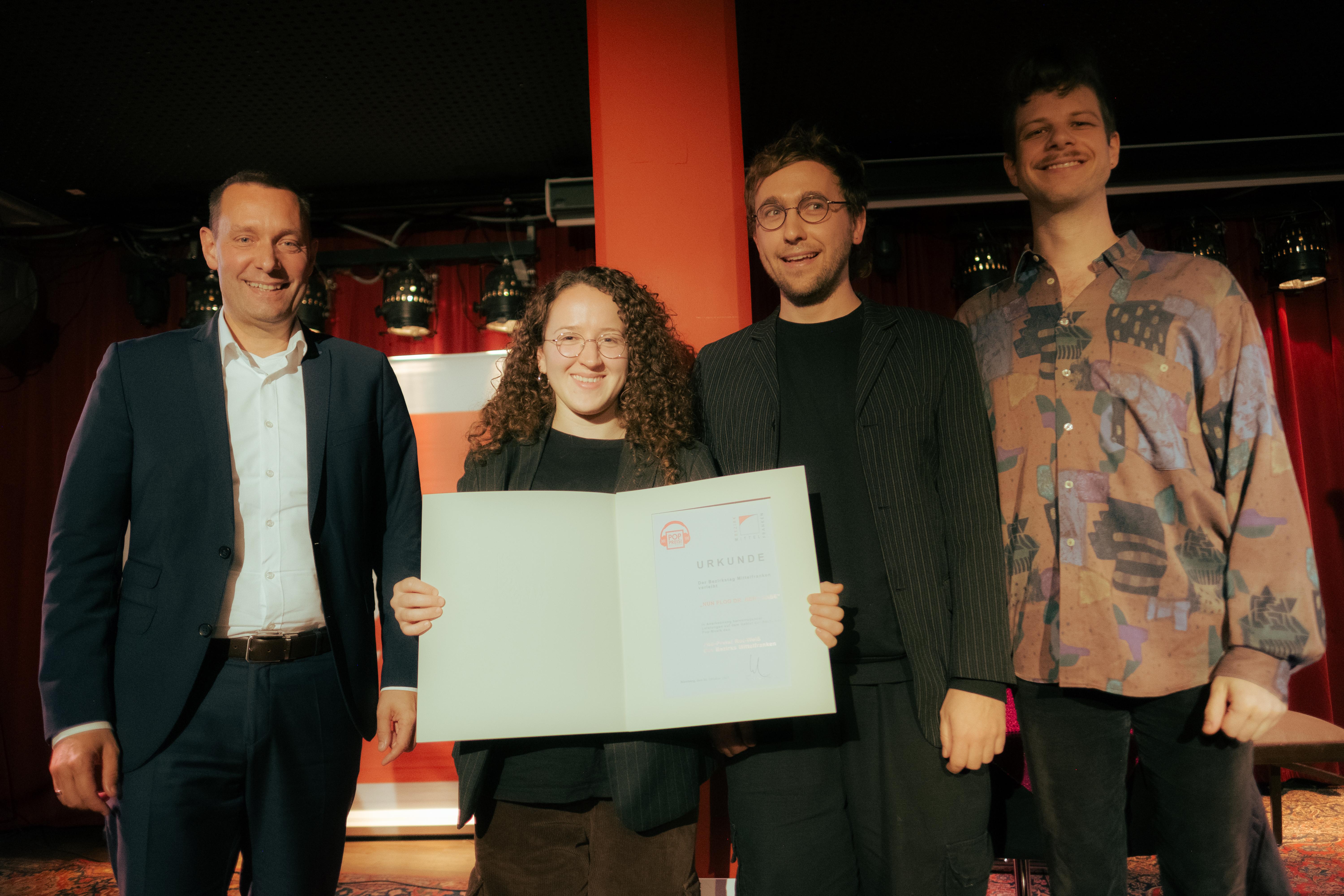 Pop-Preis für Altdorfer Überflieger: Nun flog Dr. Bert Rabe ausgezeichnet