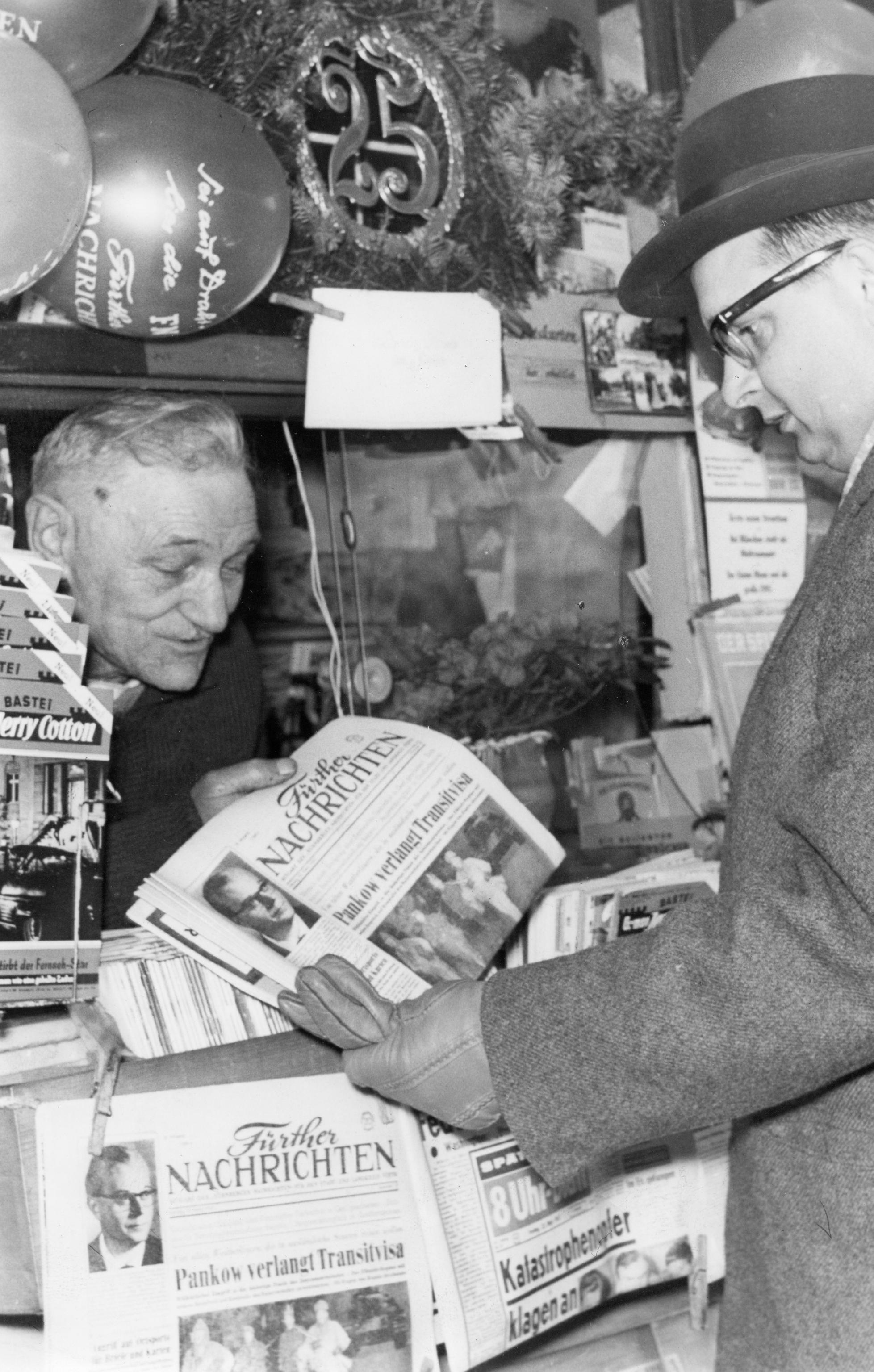 75 Jahre Fürther Nachrichten: Eine Zeitreise durch die FN-Geschichte