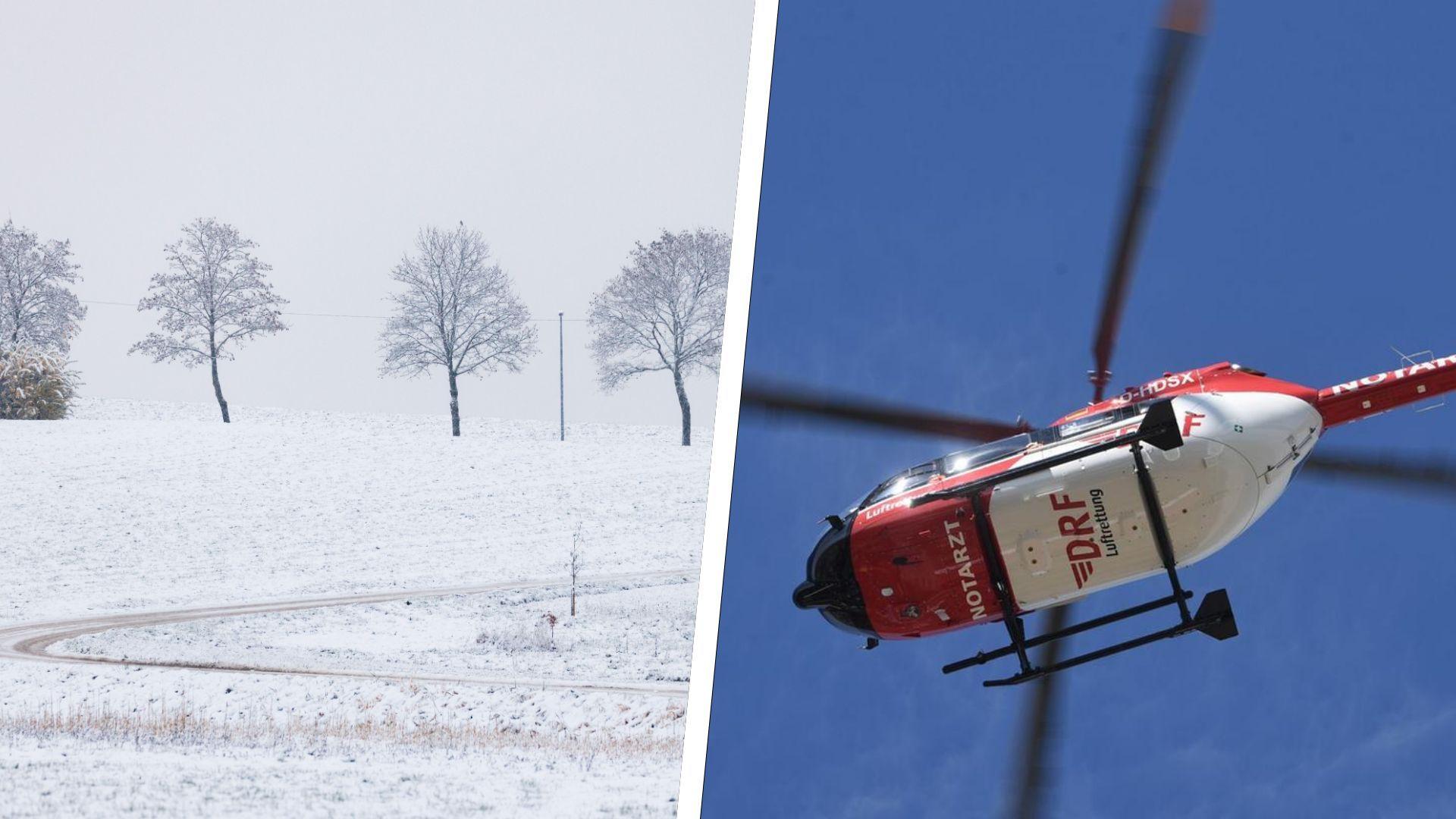 Schwerer Rodelunfall in Kalchreuth - Autos behindern Rettungseinsatz ...