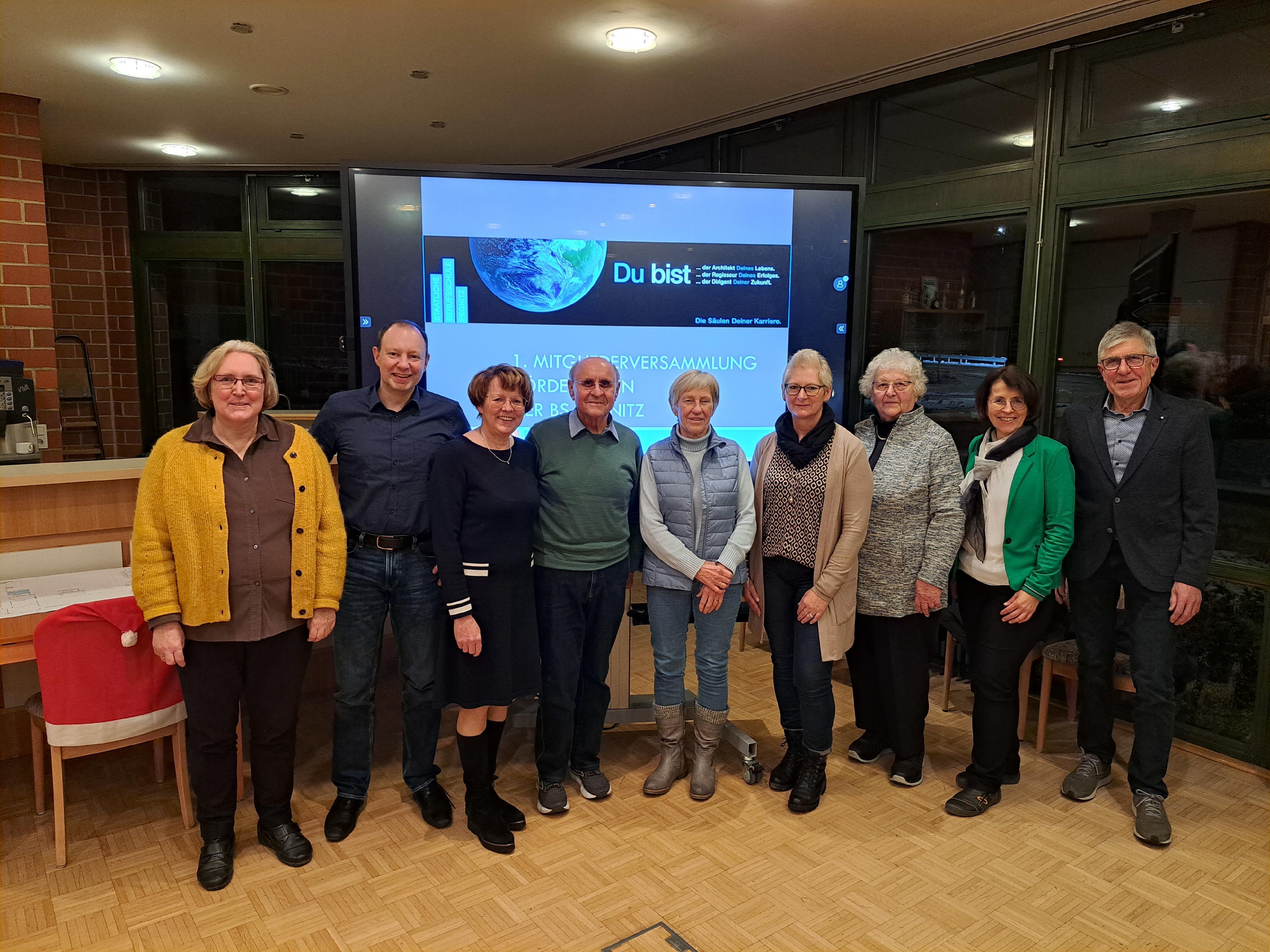 Neuwahlen beim Förderverein der Berufsschule Pegnitz: Manfred Thümmler ...