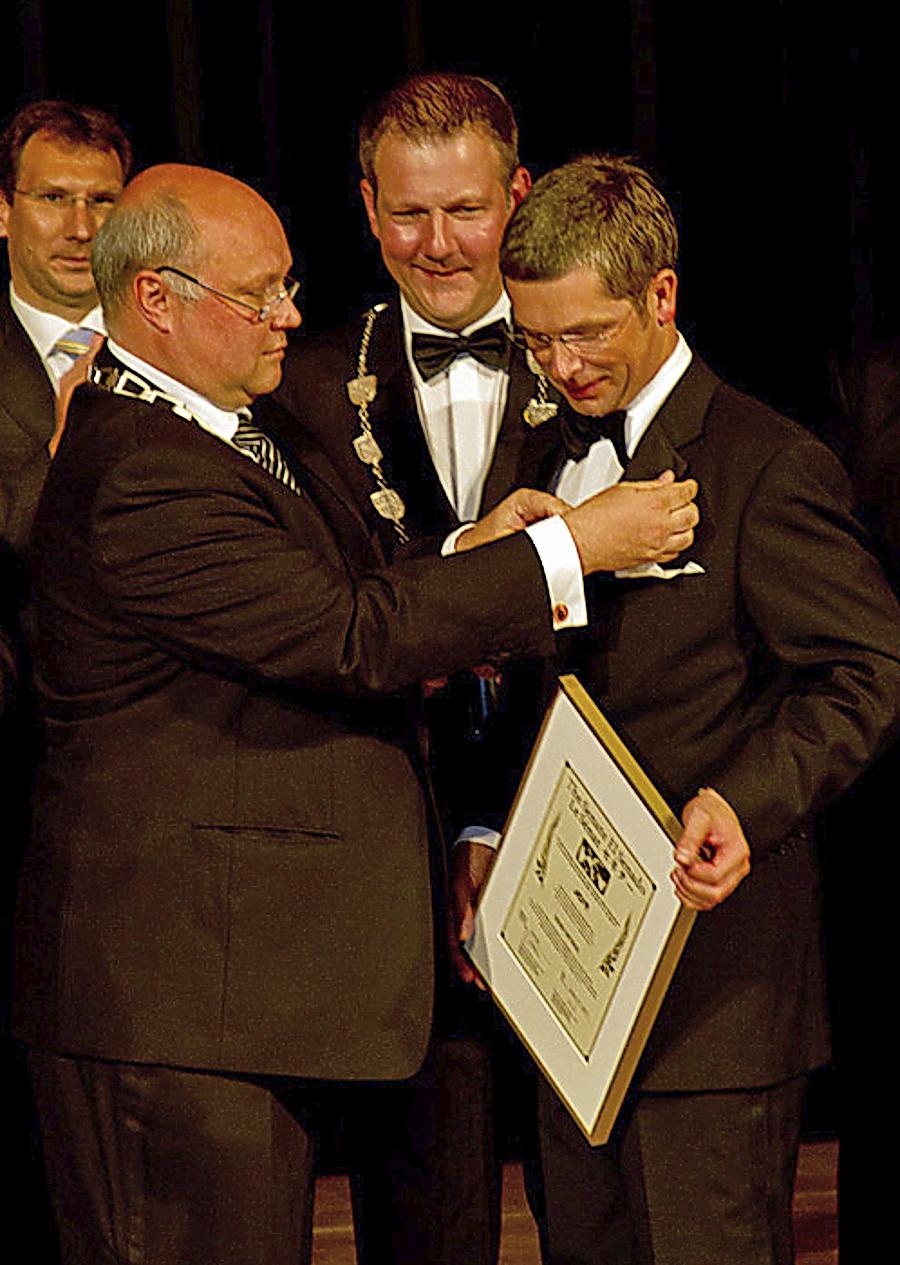 Senatorenwürde für Gerd Ortner