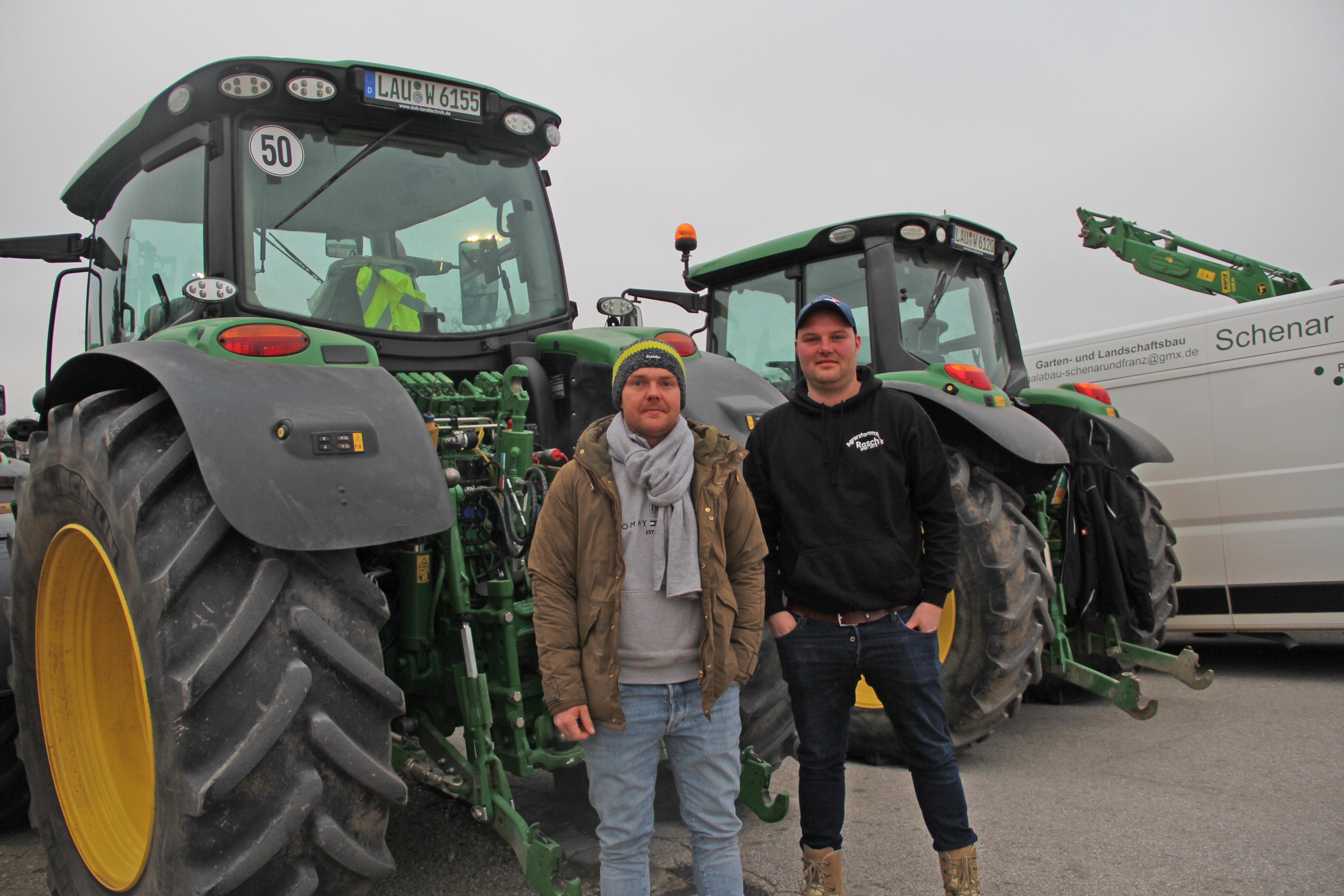 Rascher Landwirt Christian Waiz betont: "Wir wollen doch nur aufs Feld"