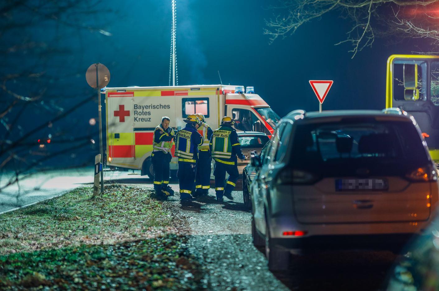 Fußgänger stirbt bei Autounfall in Rednitzhembach - Polizei macht ...