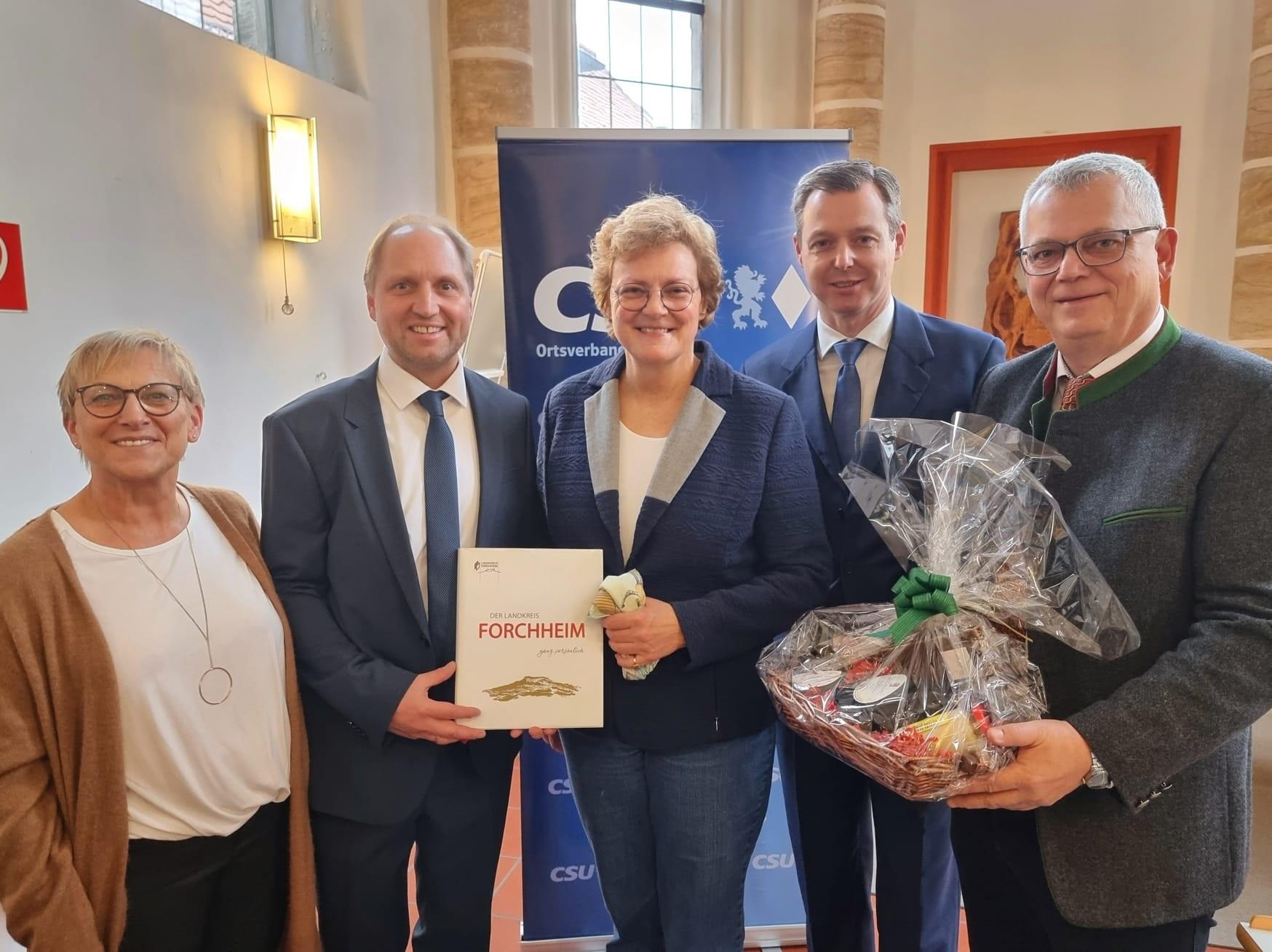 Forchheim: CSU lud zum Neujahrsempfang mit Monika Hohlmeier