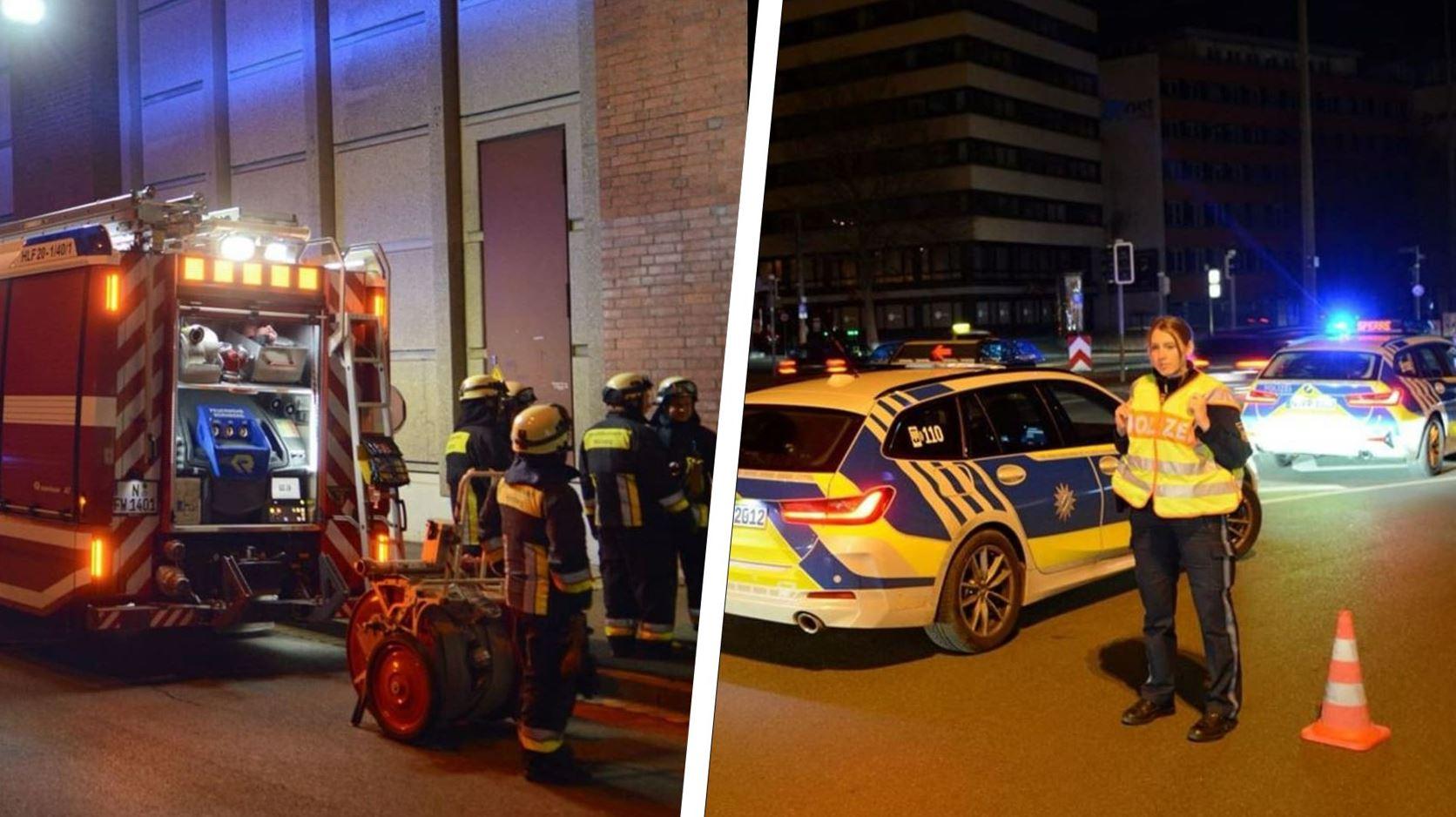 Rauch und Qualm am Nürnberger Plärrer - das war der Grund