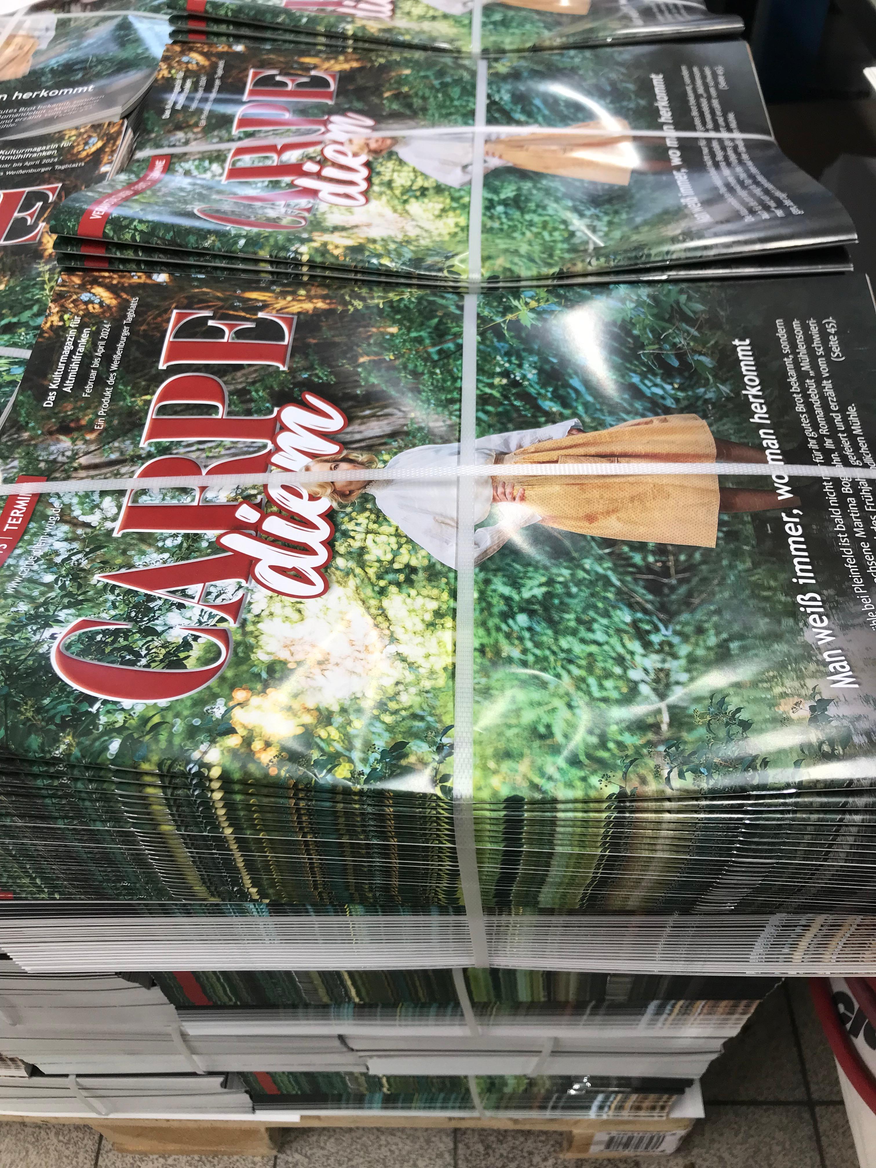 Für Februar bis April: Am Wochenende erscheint das altmühlfränkische ...