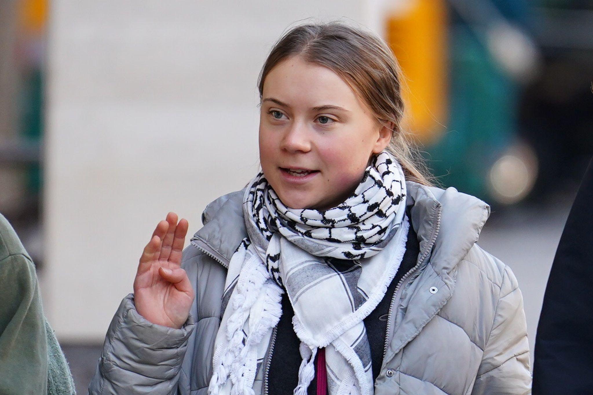 Störung der öffentlichen Ordnung: Prozess gegen Klimaaktivistin Greta ...