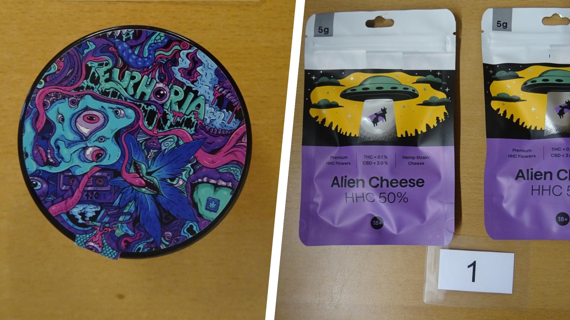 "Alien Cheese" und "Cosmic Blackout": Nürnberger Zoll fischt 29 dubiose ...