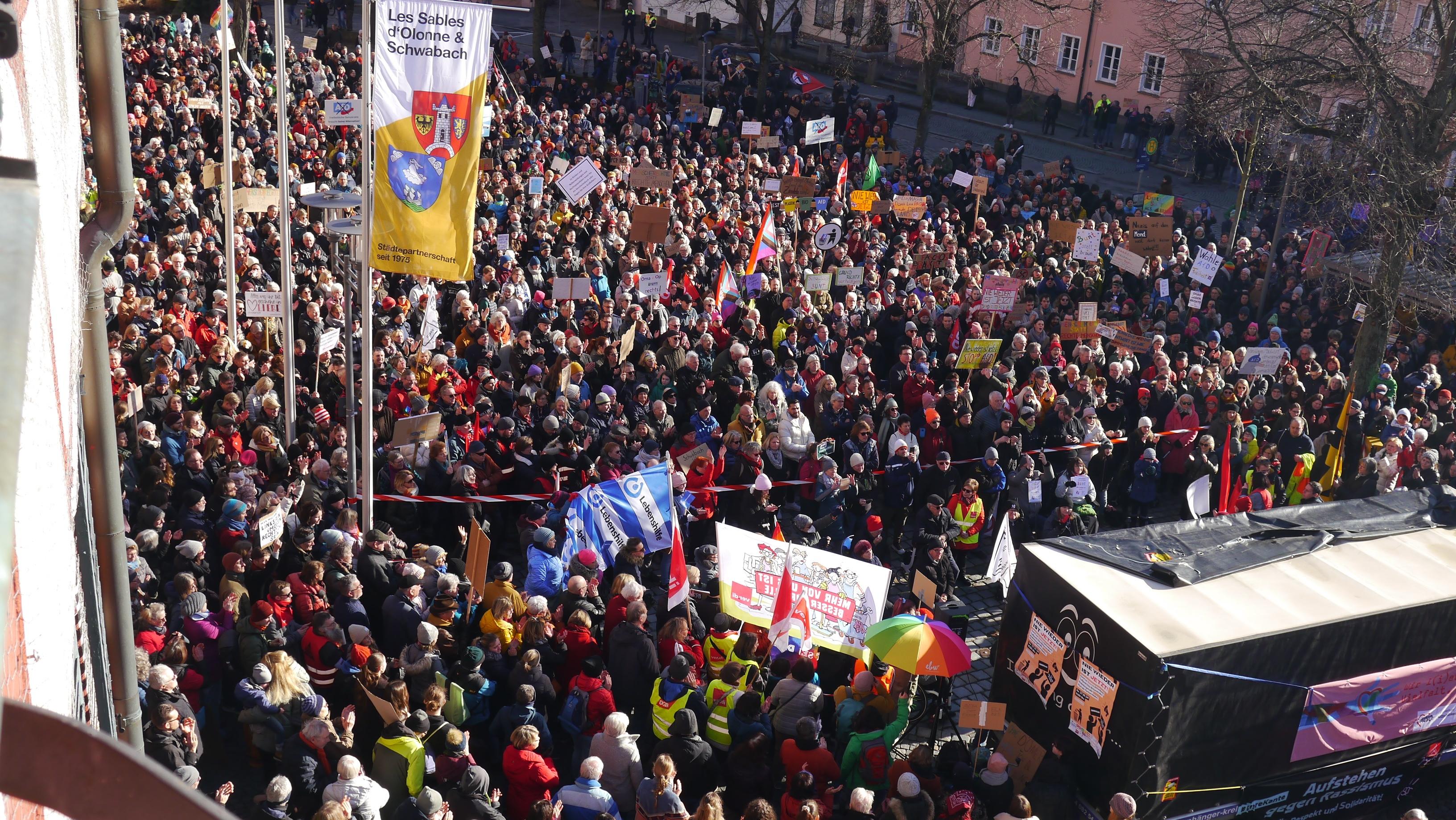Demonstration oder Versammlung in Schwabach und Roth richtig organisieren