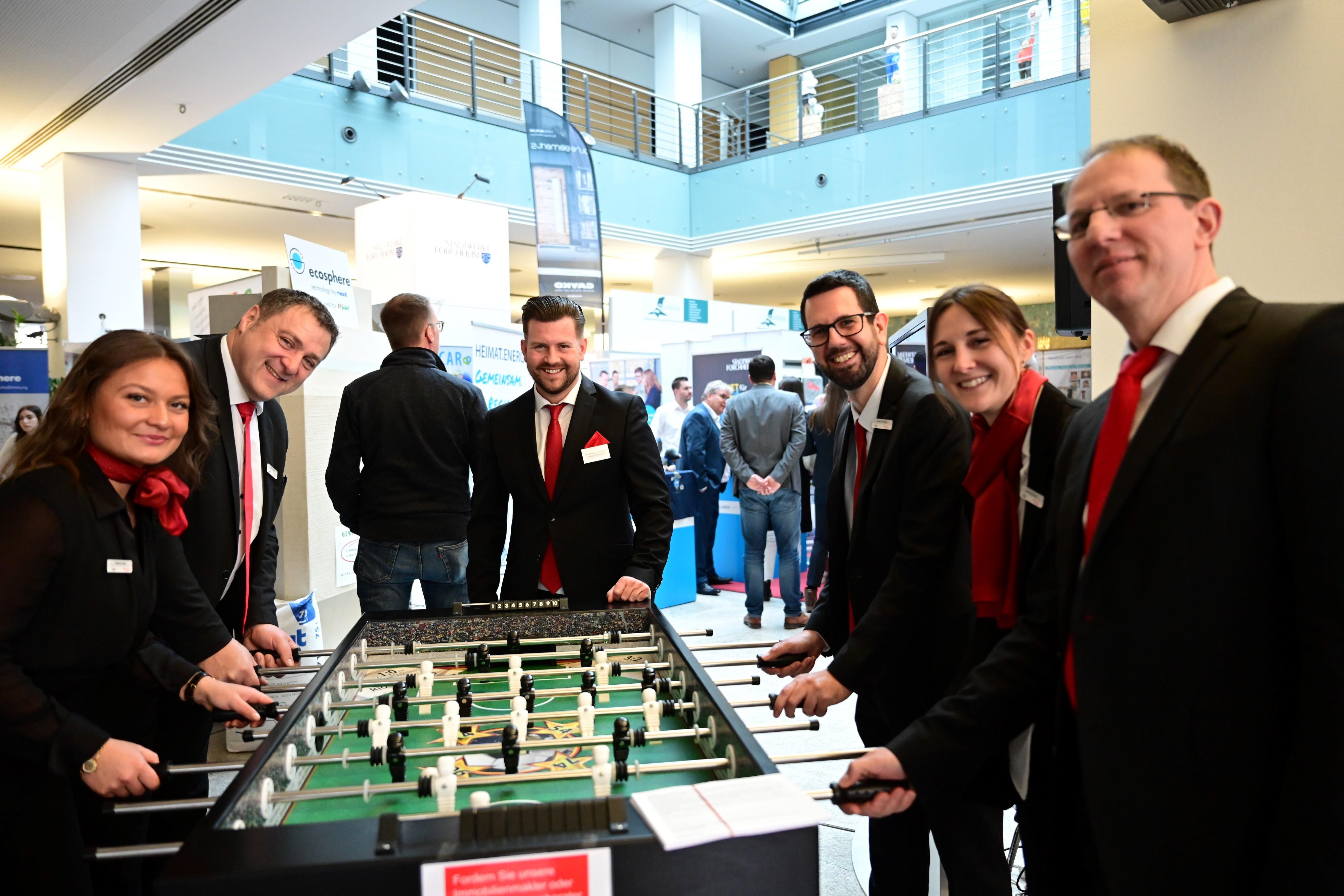 Das war bei der Immbobilien- und Energiemesse in Forchheim geboten ...
