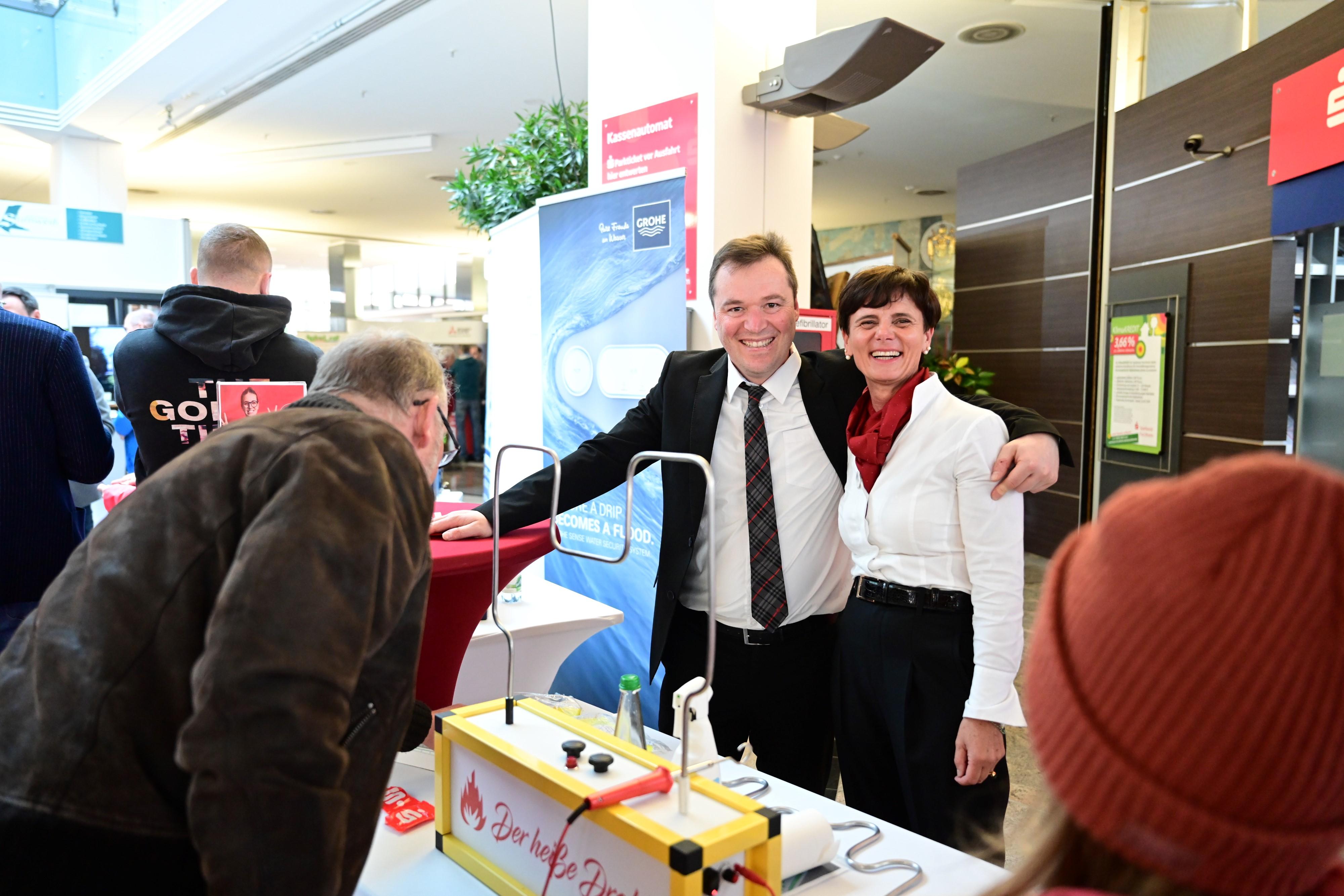 Das war bei der Immbobilien- und Energiemesse in Forchheim geboten ...
