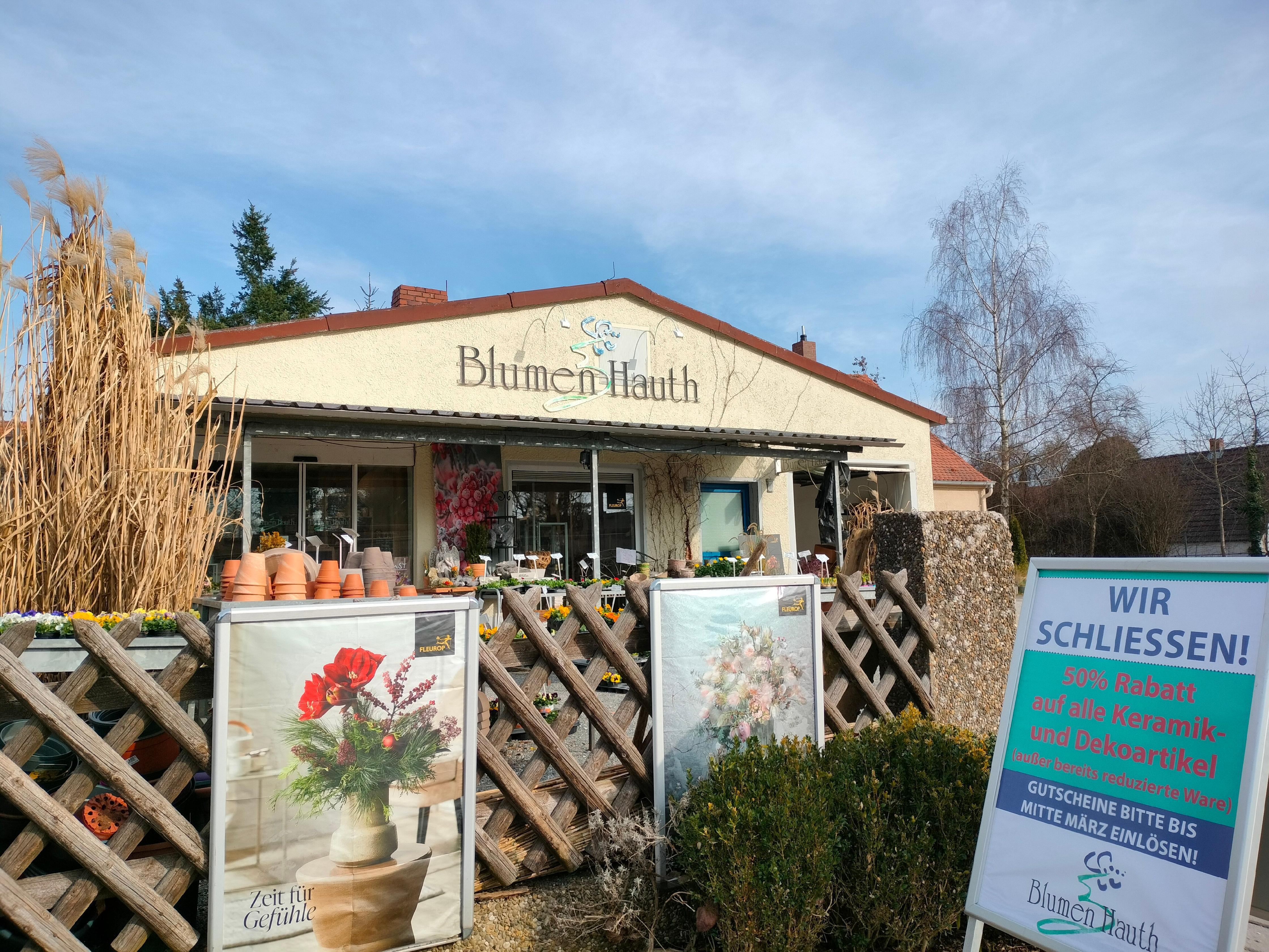 Blumengeschäft Hauth in Hilpoltstein muss im März schließen