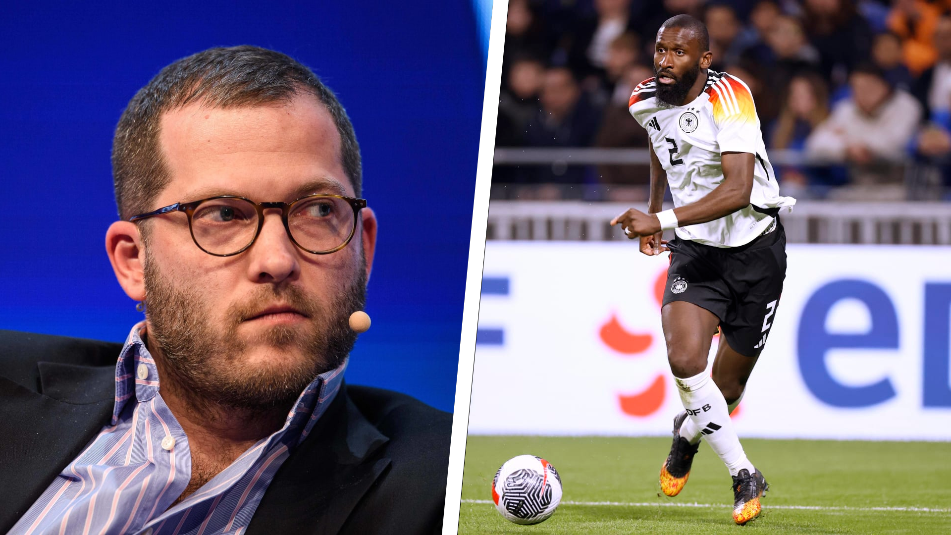 Wegen Verunglimpfung und Verleumdung: Rüdiger und der DFB zeigen Julian ...