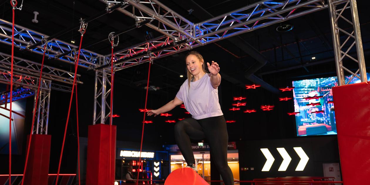 So sieht es im neuen Ninja Warrior-Park in Nürnberg aus So sieht es im neuen Ninja Warrior-Park in Nürnberg aus