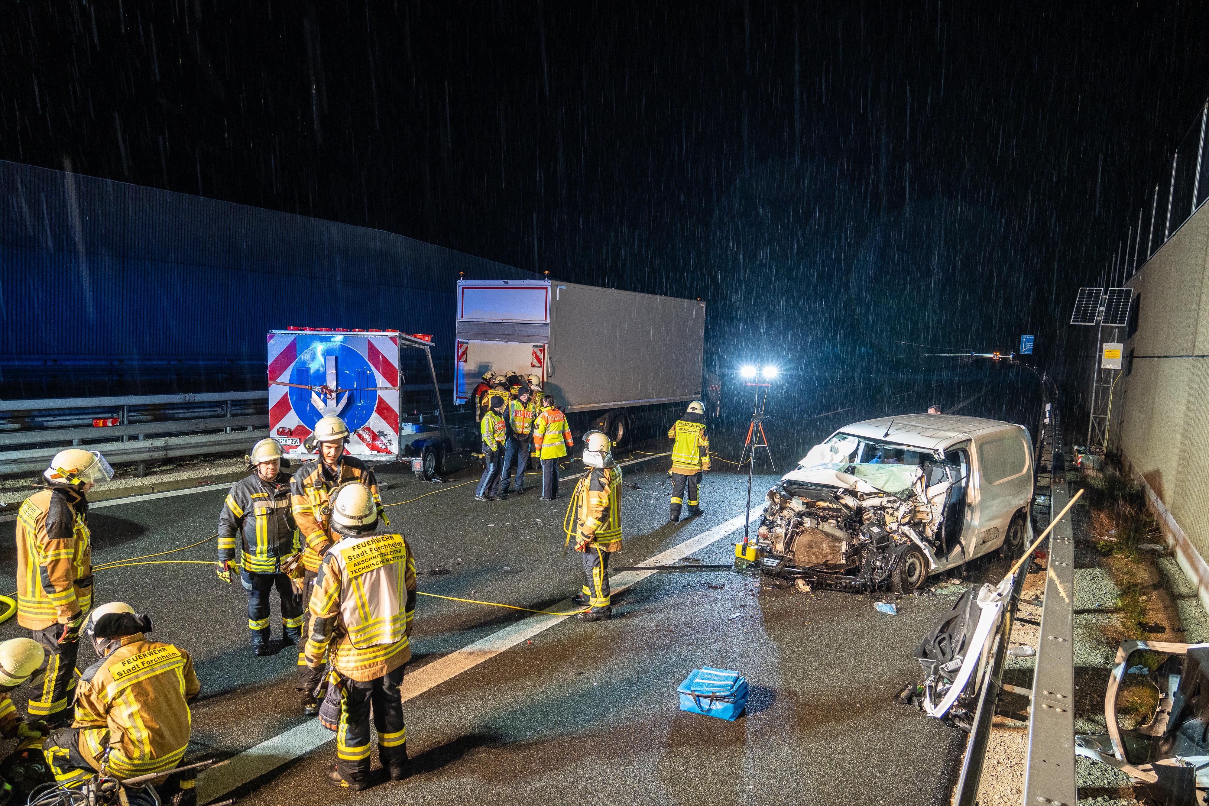 A73 Unfall Forchheim