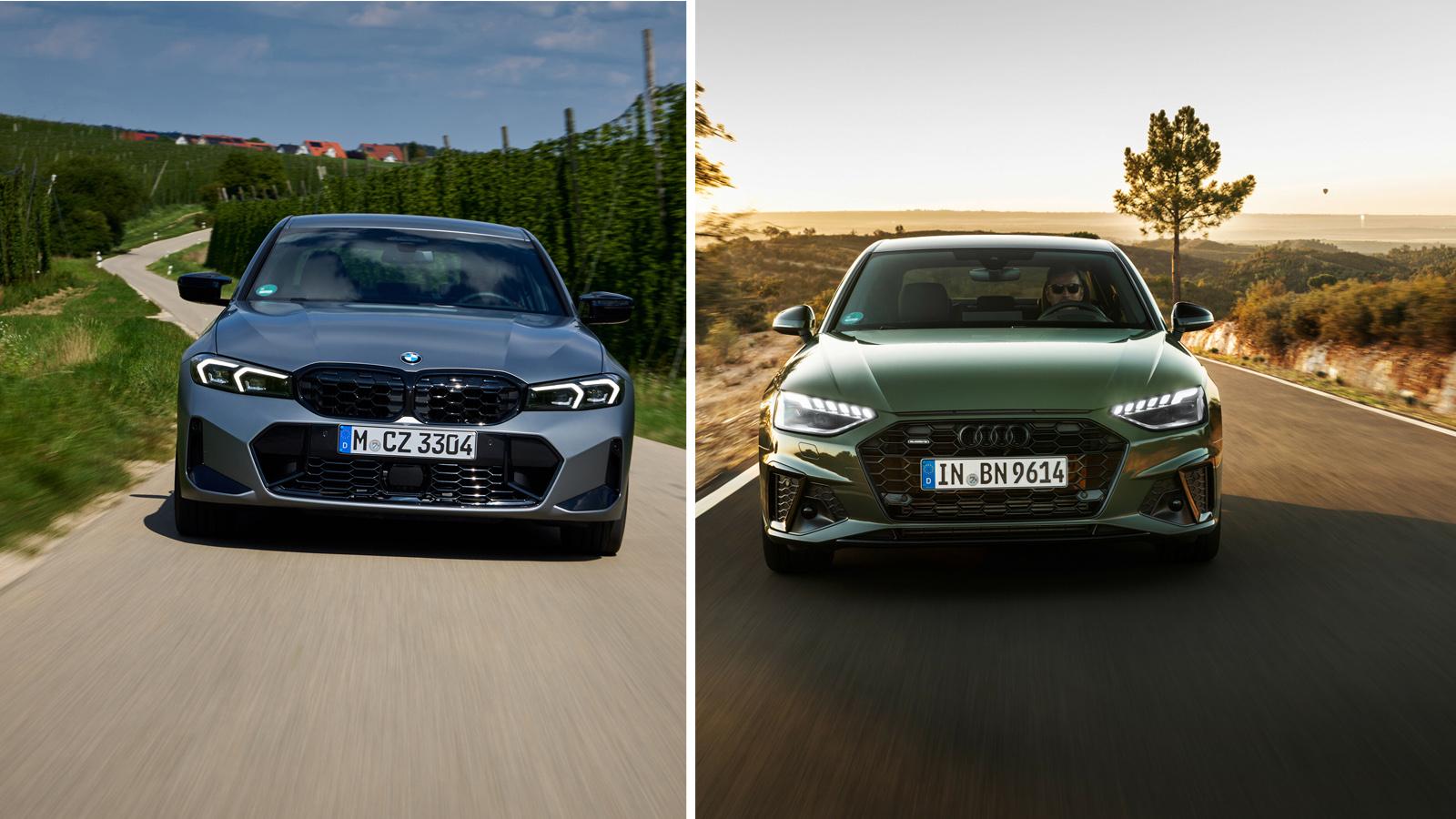 Bildergalerie: BMW 320d und Audi A4 A40 TDI im Vergleich