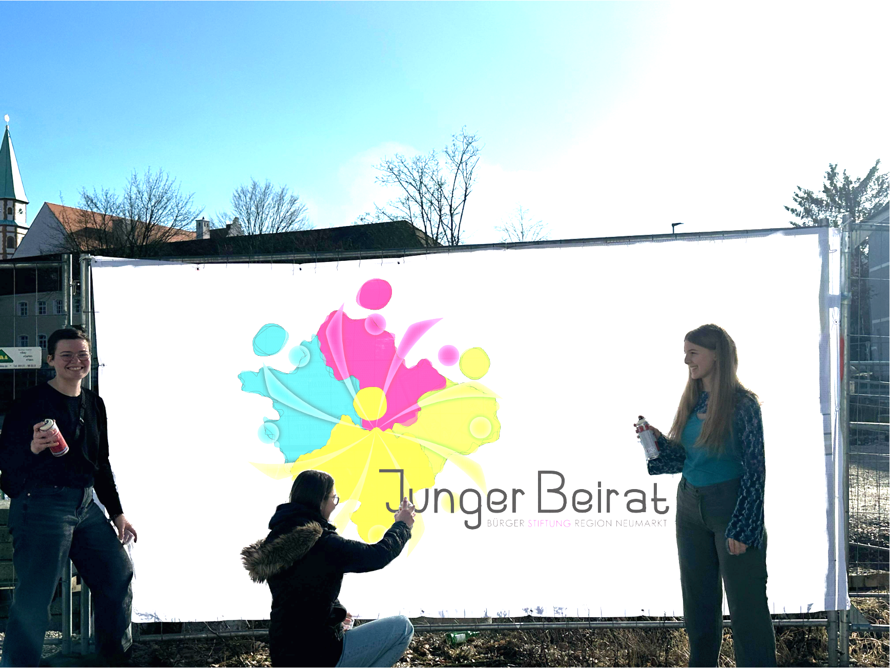 100 Meter Graffiti: Kunstaktion am 13. April im Neumarkter Stadtpark